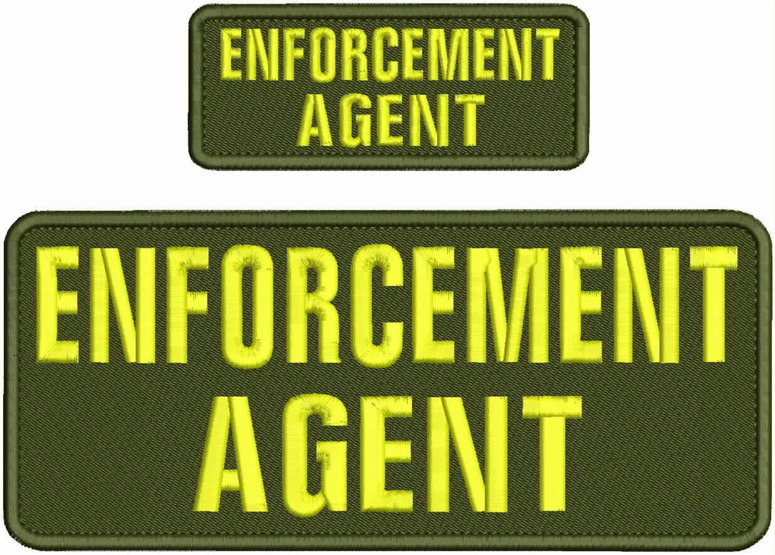 Special Patches Hook On Back Patches for Uniform for E Agent 2 ...