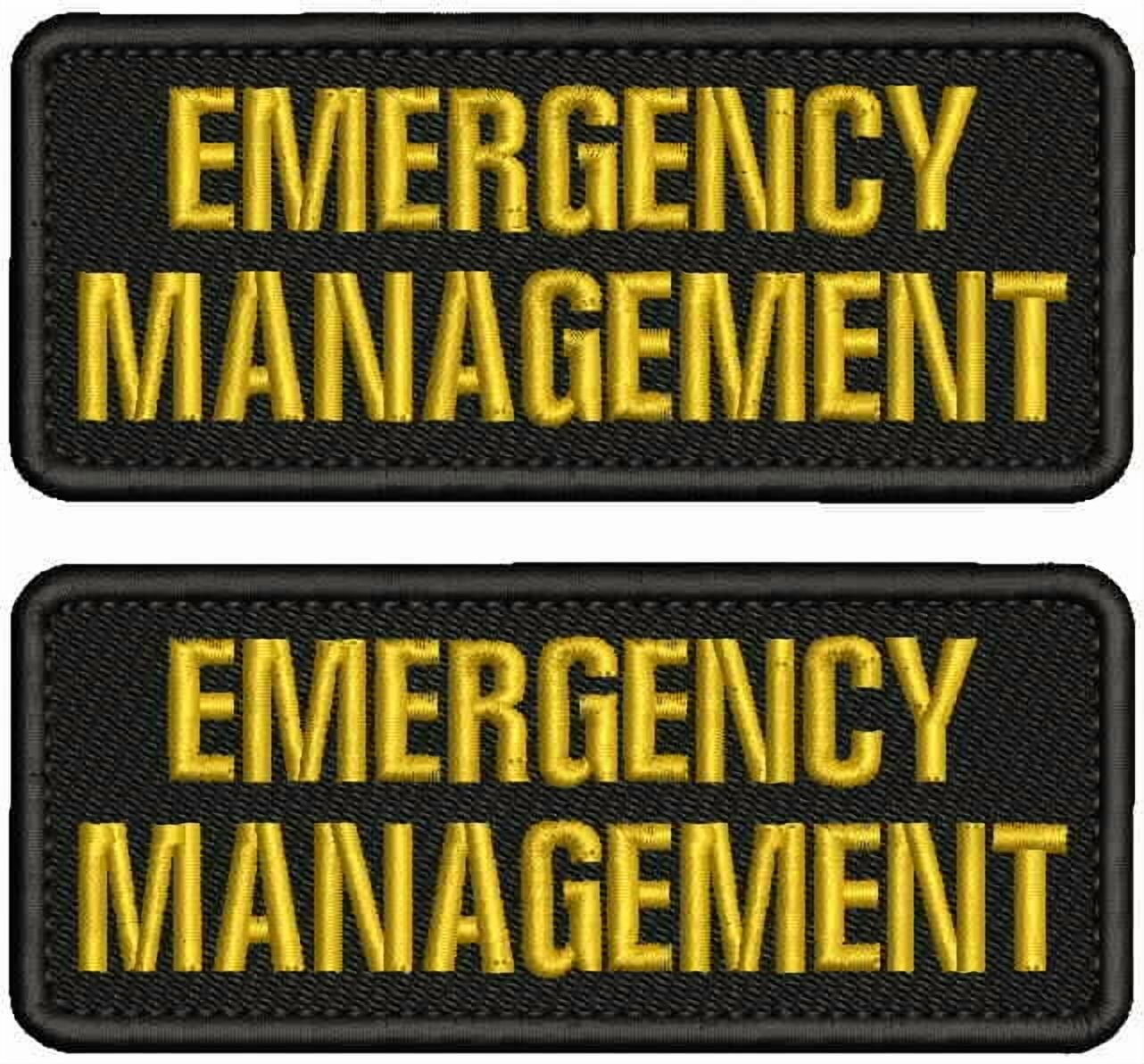 Special Patches Hook On Back Patches for Uniform for E Management ...