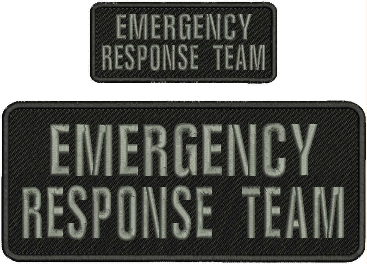Special Patches Hook On Back Patches for Uniform for E Response Team ...