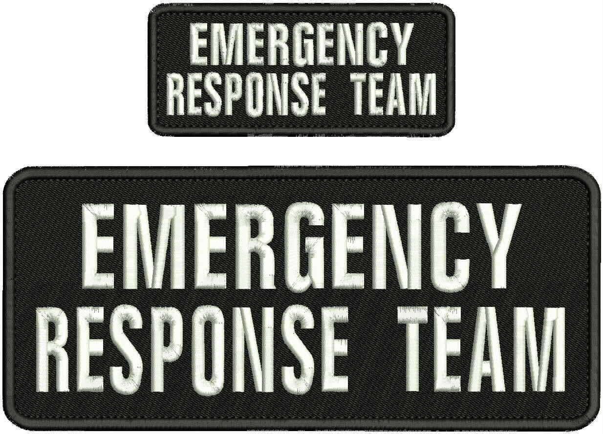 Special Patches Hook On Back Patches for Uniform for E Response Team ...