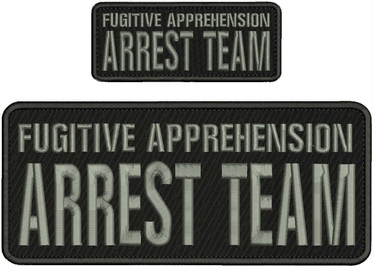 Special Patches Hook On Back Patches for Uniform for F Apprehension A ...