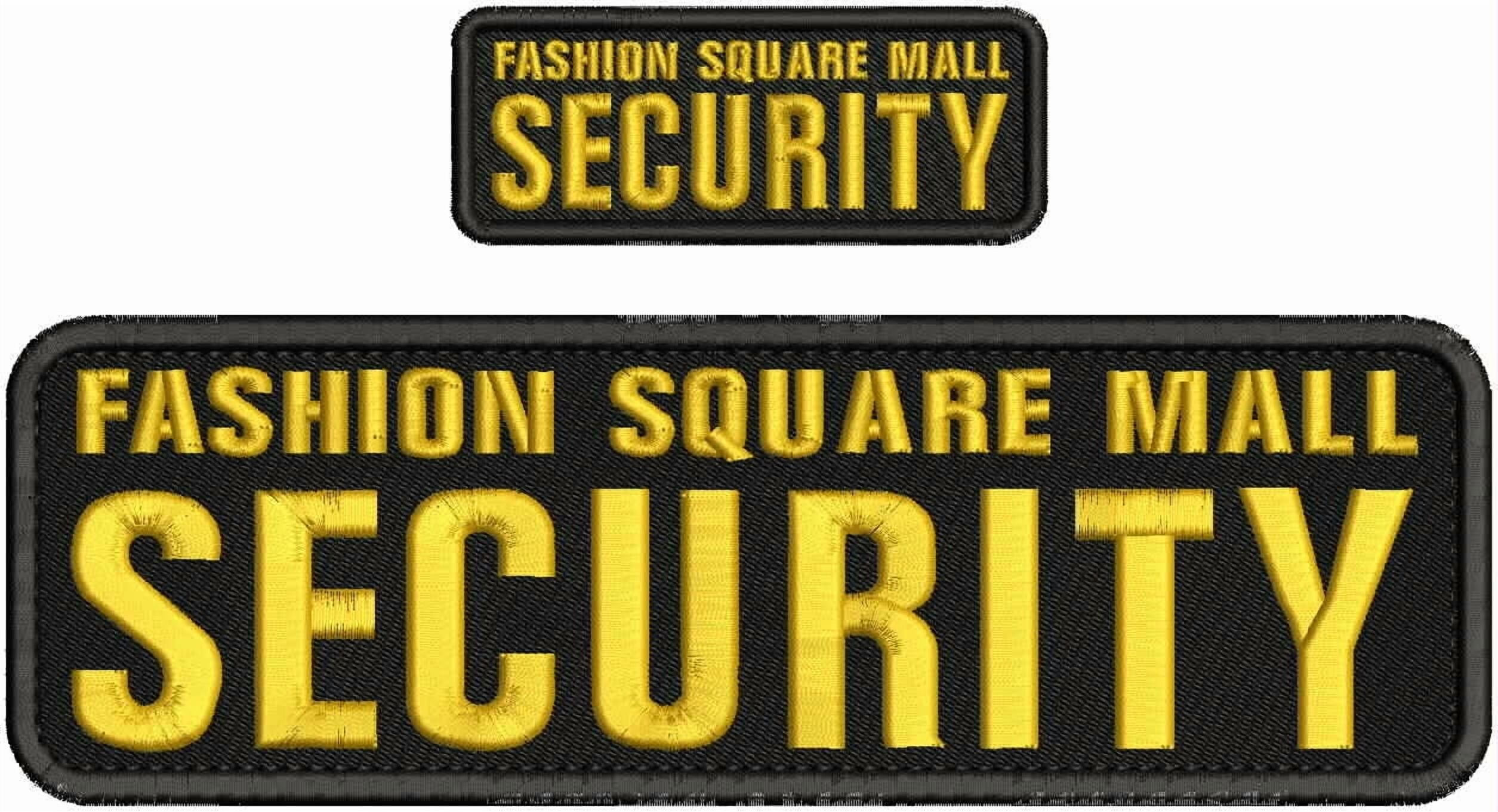 Special Patches Hook On Back Patches for Uniform for F S Mallsecurity 2 ...