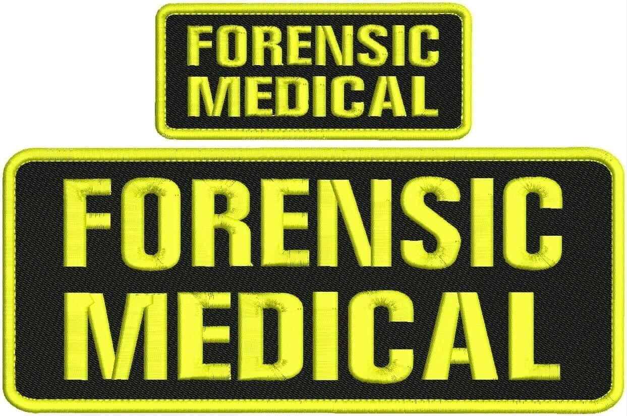 Special Patches Hook On Back Patches for Uniform for Forensic "Medic"al ...
