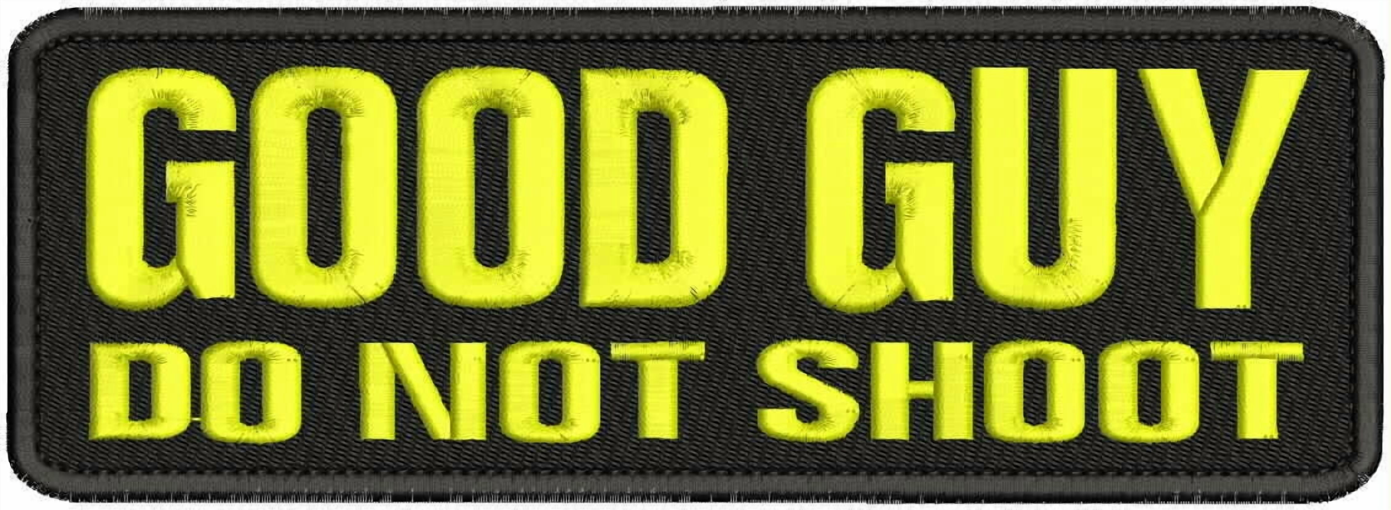 Special Patches Hook On Back Patches for Uniform for Good Guy Do Not ...