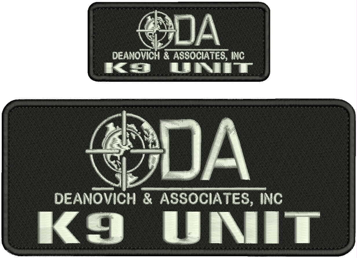 Special Patches Hook On Back Patches for Uniform for K9 Unit Emb Patch ...