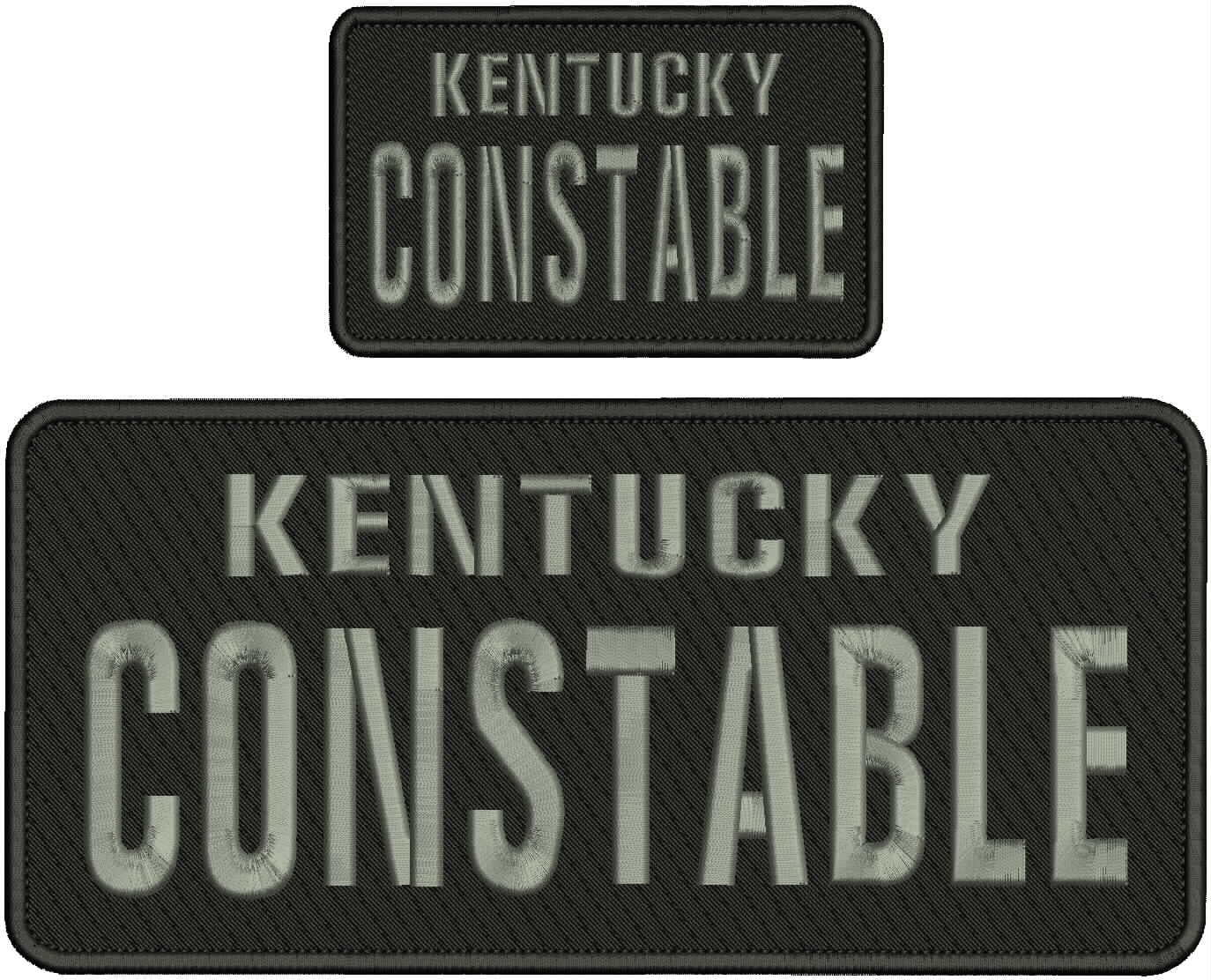 Special Patches Hook On Back Patches for Uniform for Kentucky Constable ...