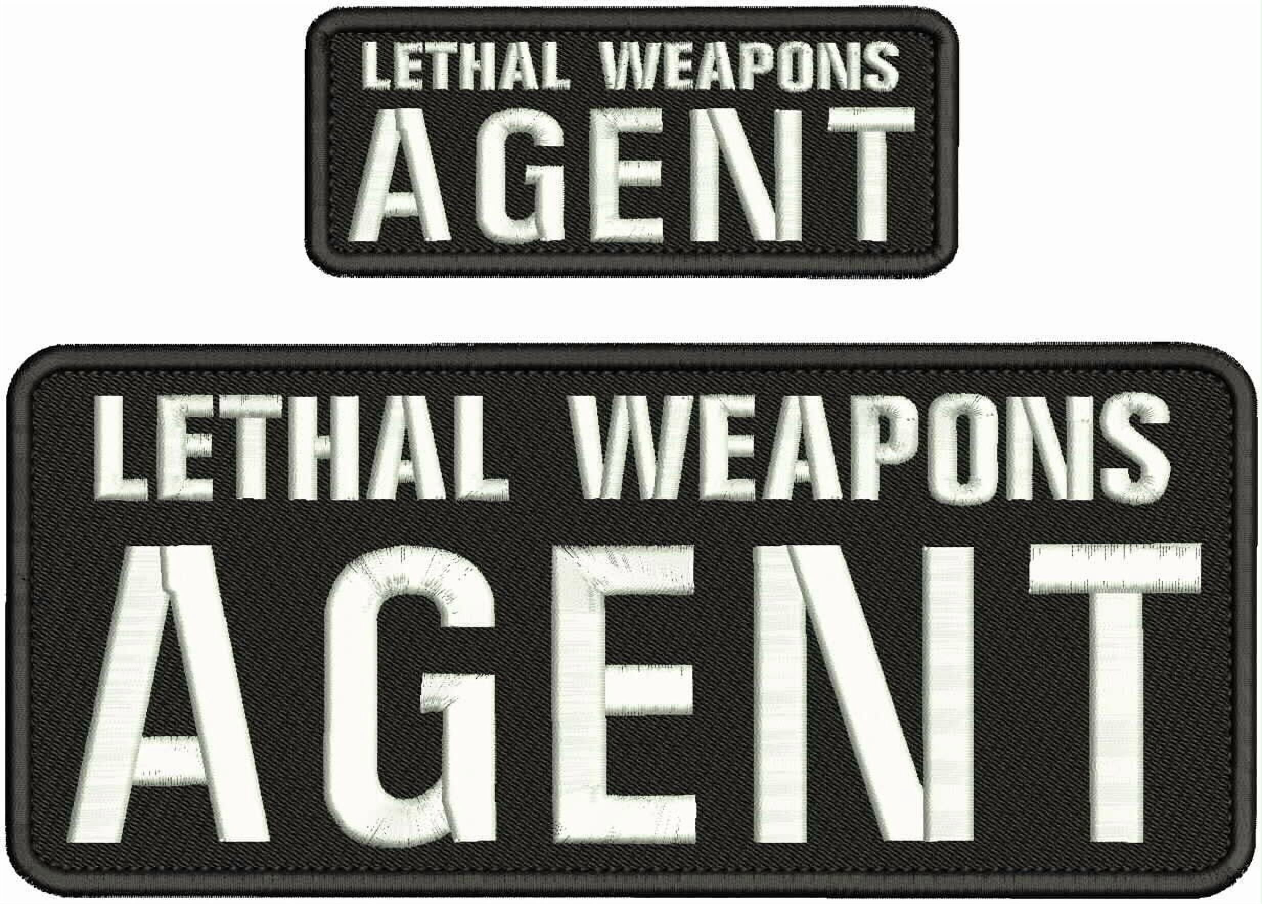 Special Patches Hook On Back Patches for Uniform for Lethal Weapons ...