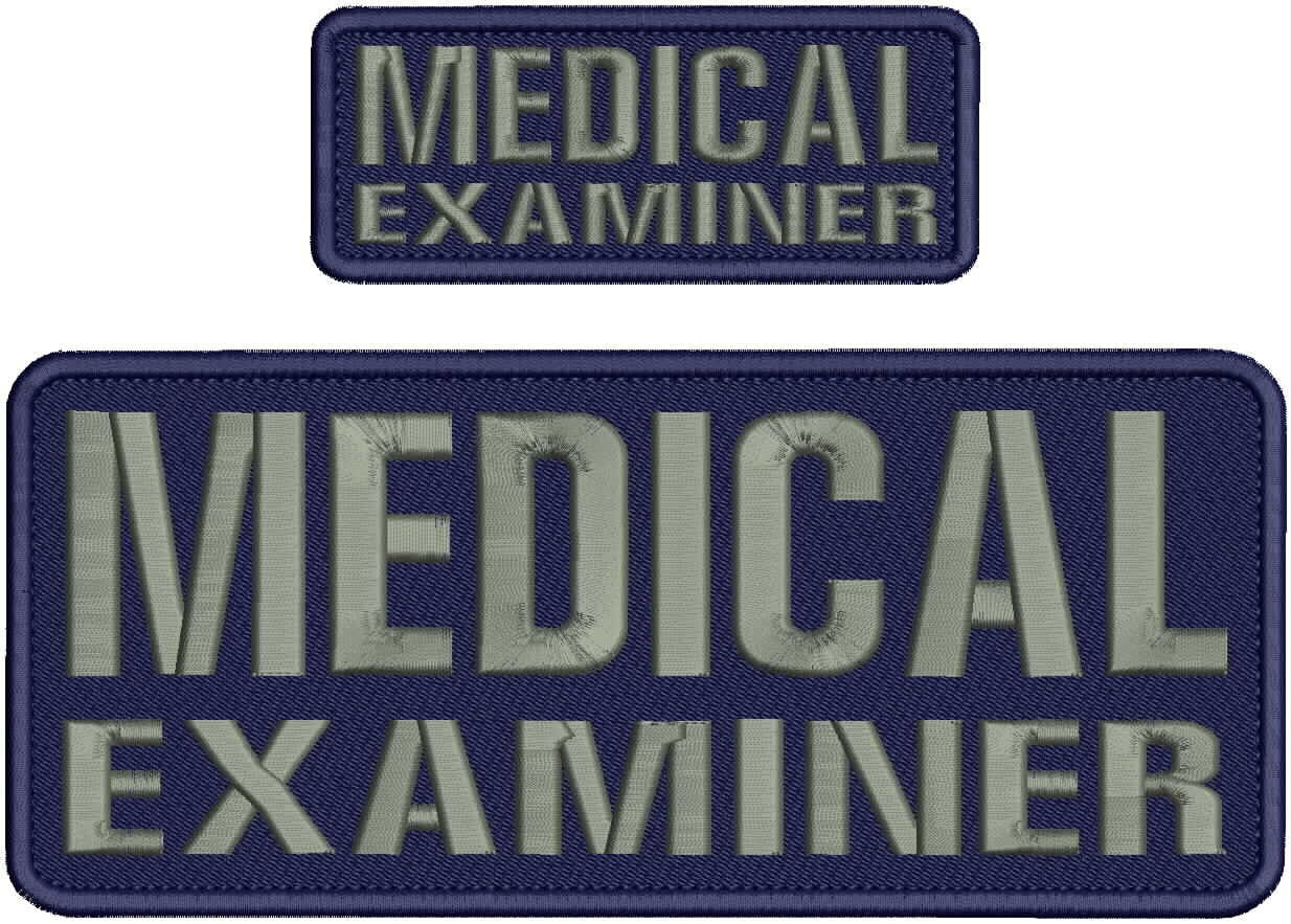 Special Patches Hook On Back Patches for Uniform for "Medic"al Examiner ...
