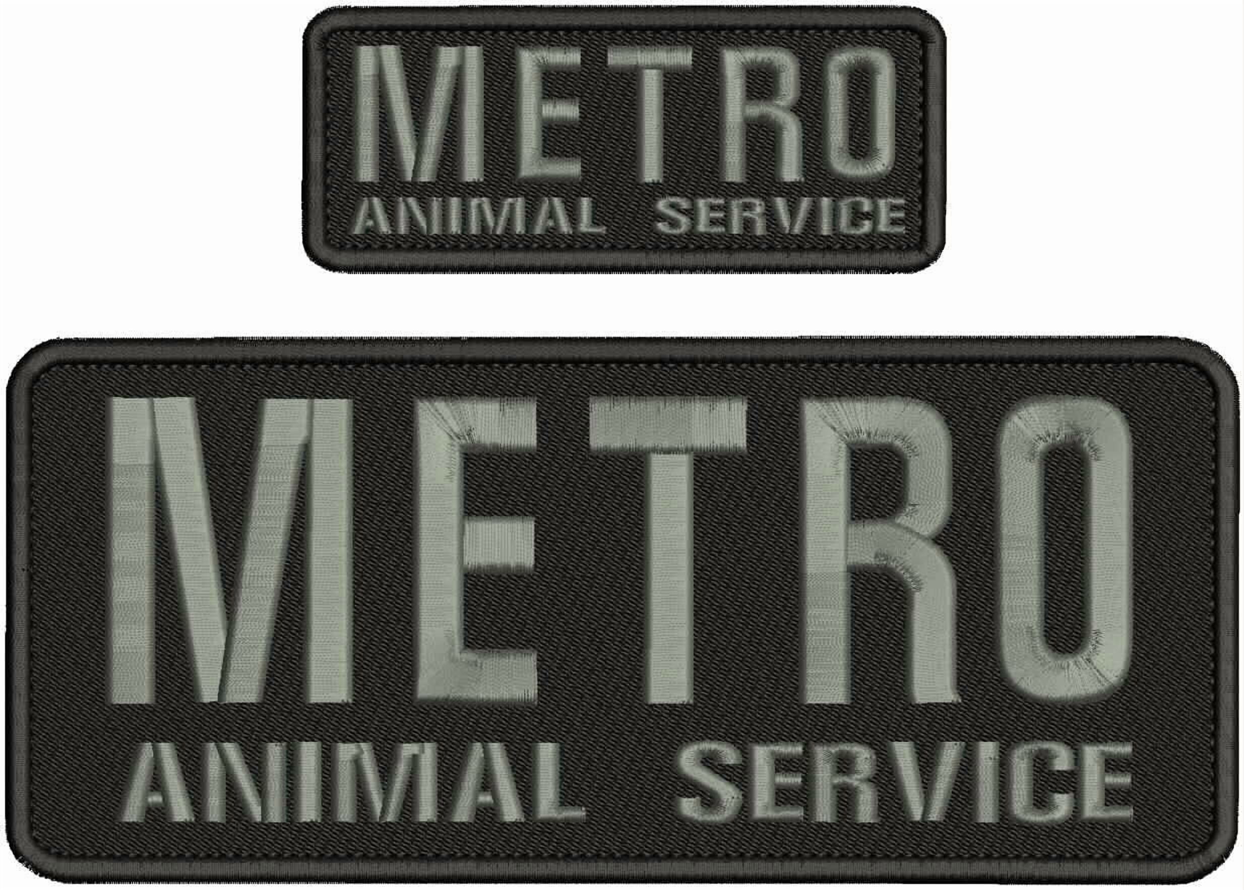Special Patches Hook On Back Patches for Uniform for Metro Animal ...