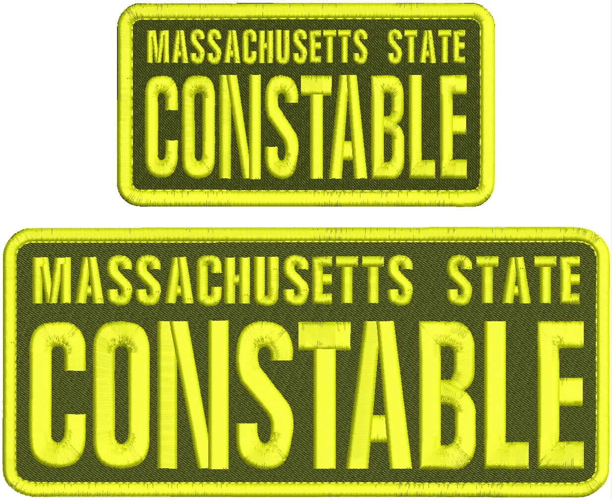 Special Patches Hook On Back Patches for Uniform for Mssachusetts S ...