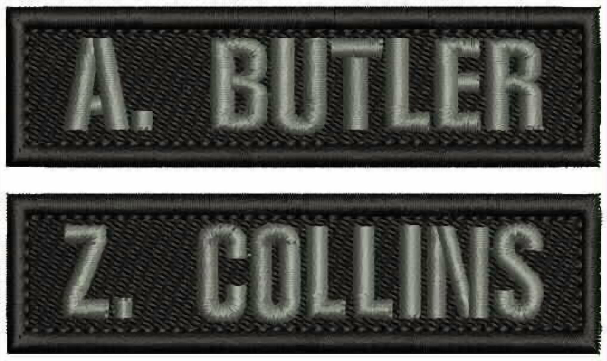 Special Patches Hook On Back Patches for Uniform for Names Tapes ...