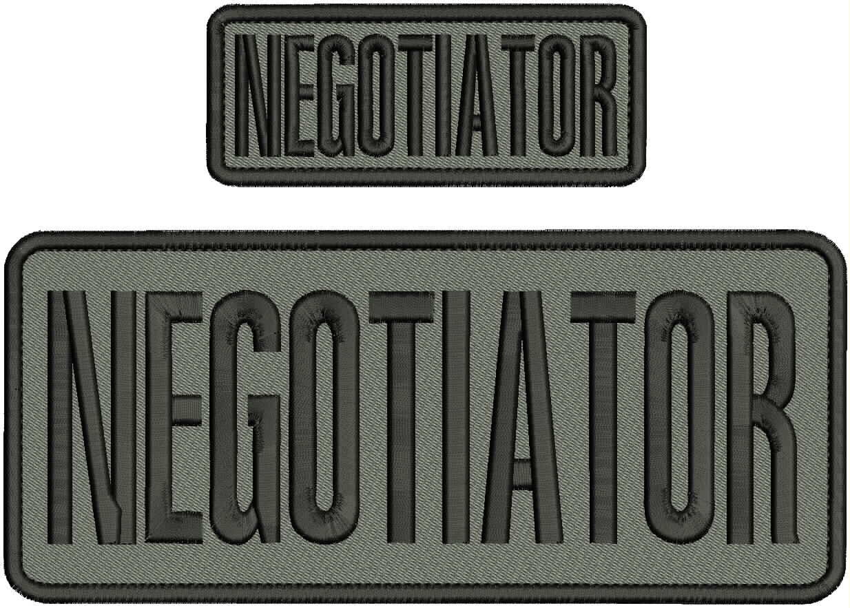 Special Patches Hook On Back Patches for Uniform for Negotiator ...