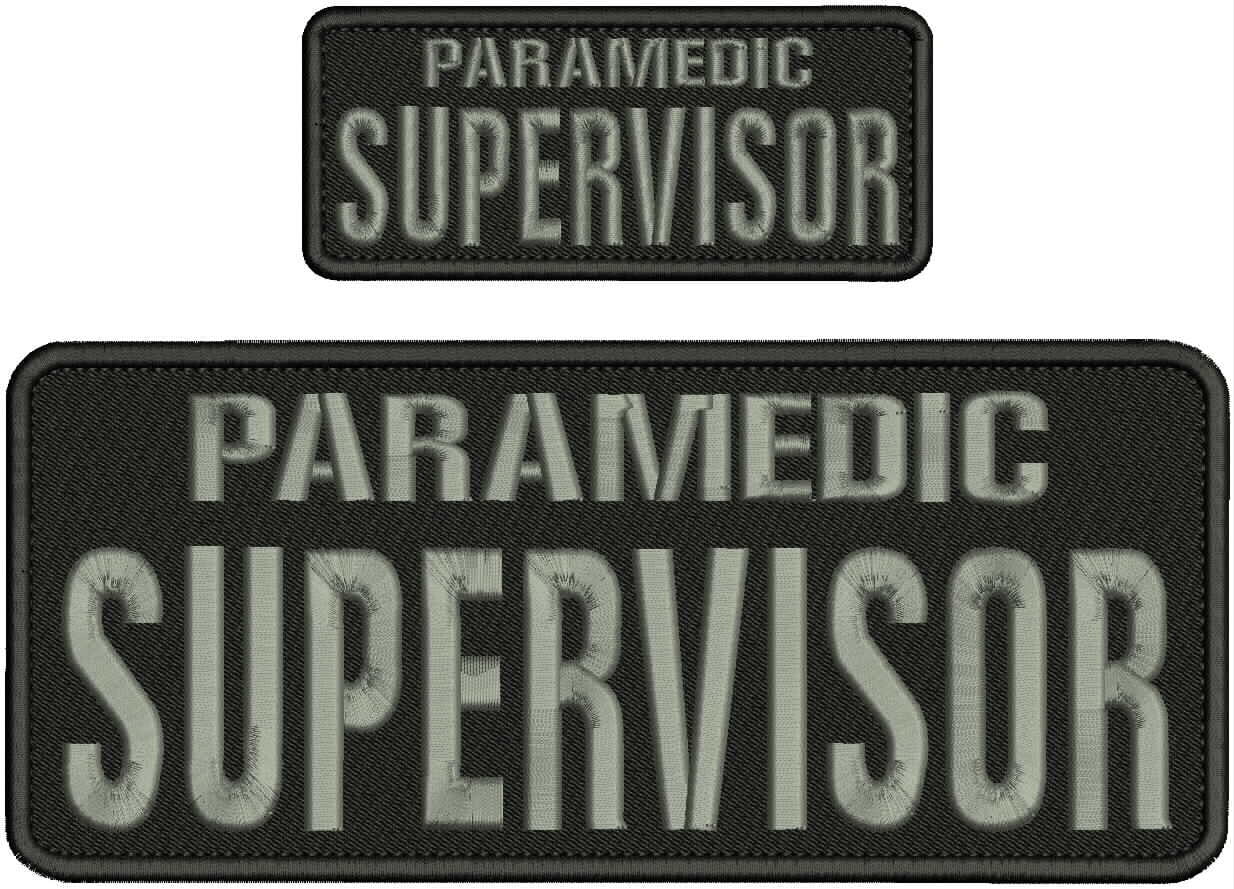Special Patches Hook On Back Patches for Uniform for P Supervisor ...