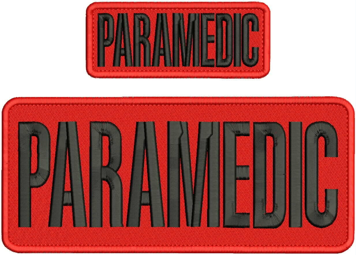Special Patches Hook On Back Patches for Uniform for Para"Medic ...
