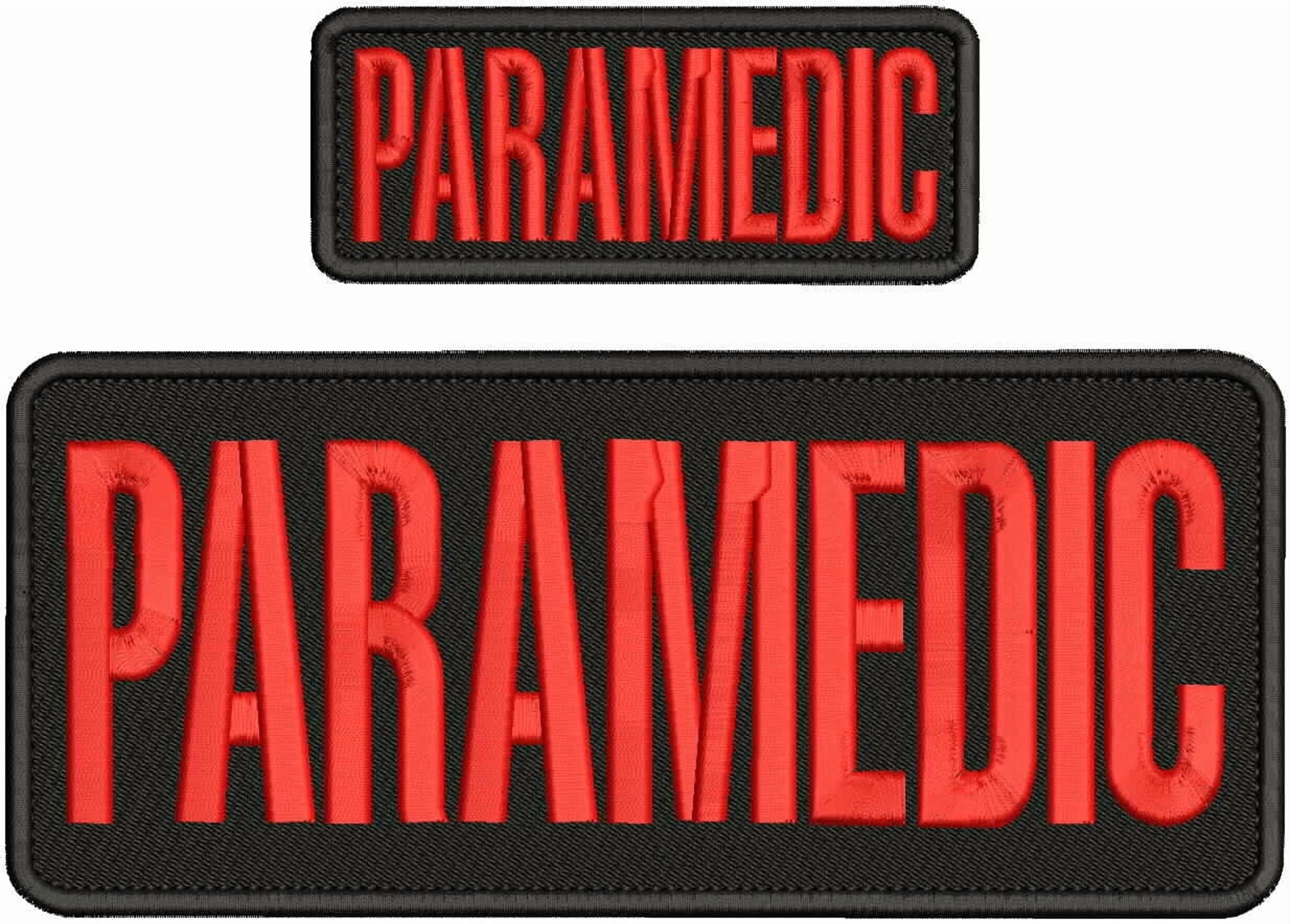 Special Patches Hook On Back Patches for Uniform for Para"Medic ...
