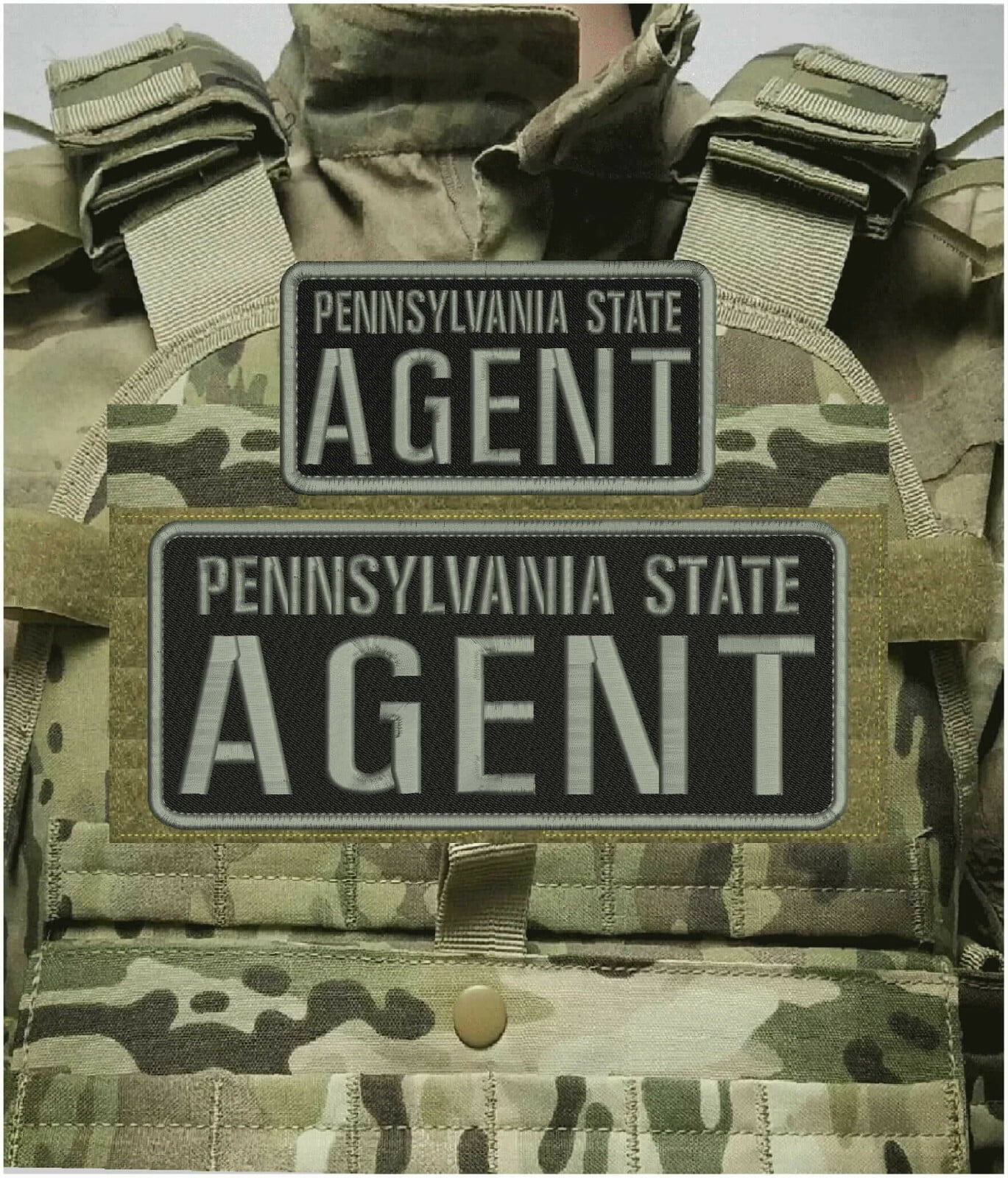 Special Patches Hook On Back Patches for Uniform for Pennsylvani State ...