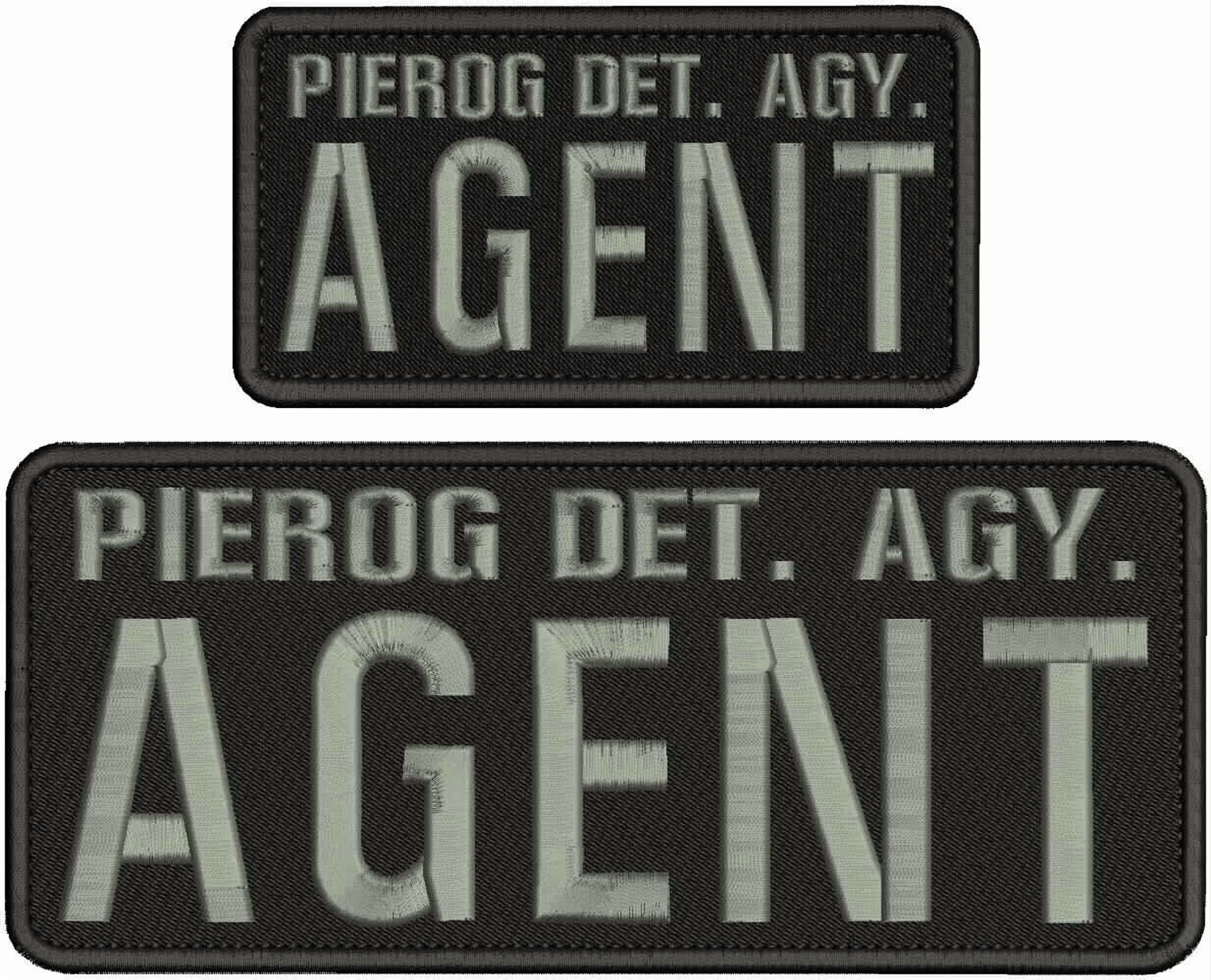 Special Patches Hook On Back Patches for Uniform for Pierog Det. Agy ...