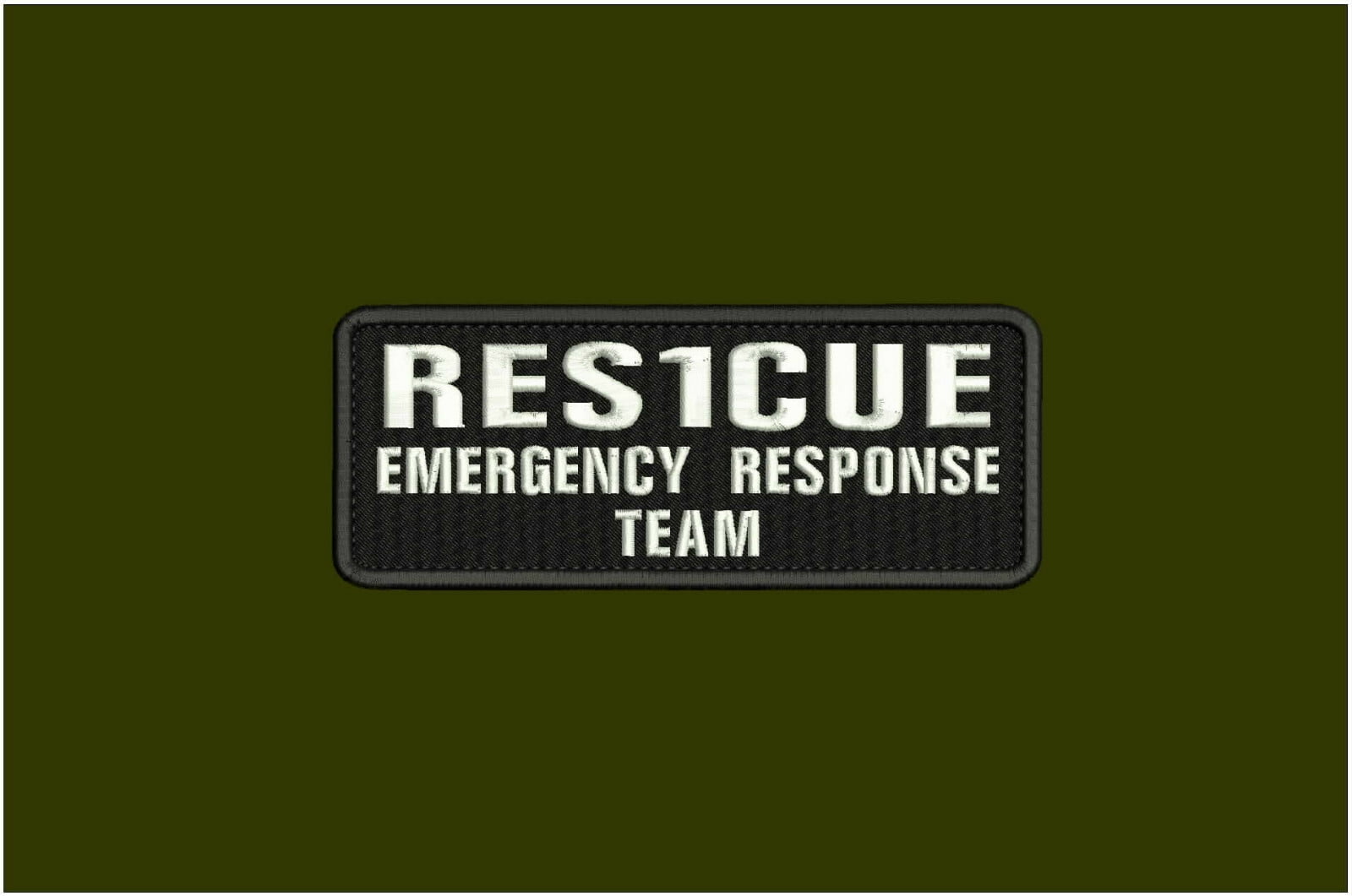 Special Patches Hook On Back Patches for Uniform for Res1Cue Emergency ...