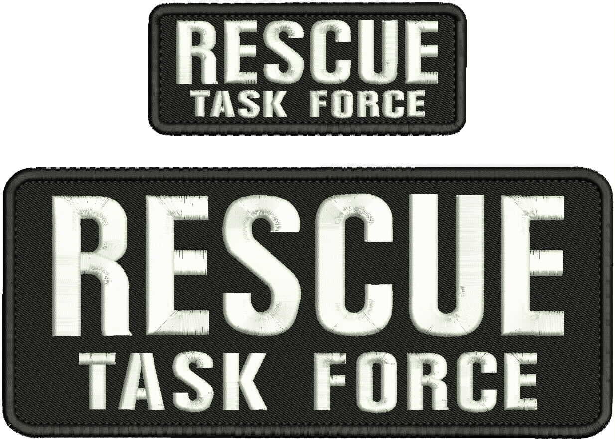 Special Patches Hook On Back Patches for Uniform for Rescue Task Force ...