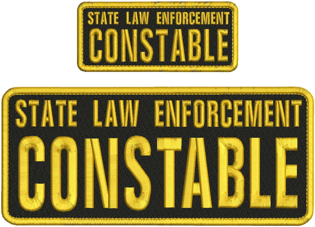 Special Patches Hook On Back Patches for Uniform for S Law E Constable ...