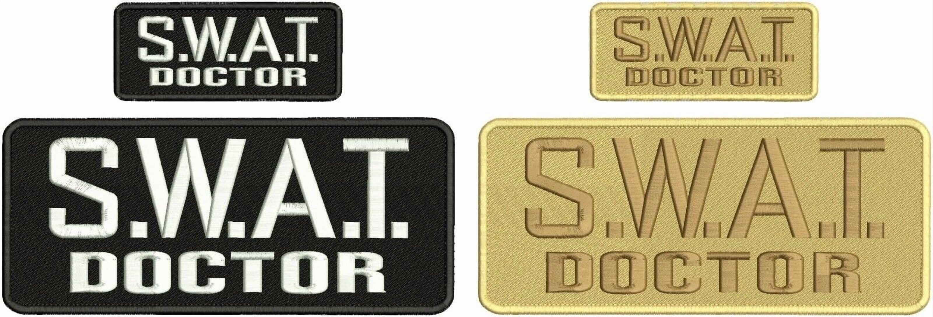 Special Patches Hook On Back Patches for Uniform for S.W.A.T. Doctor ...