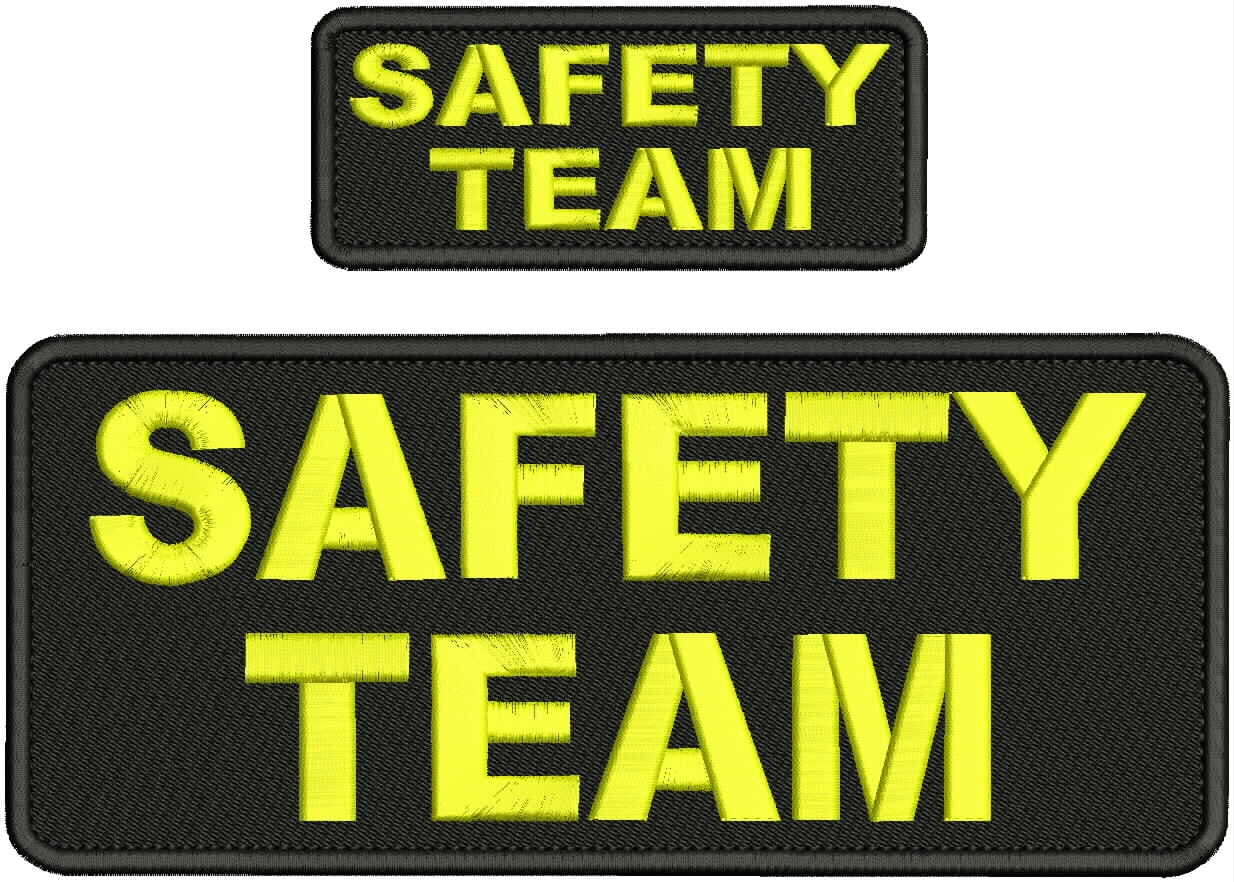 Special Patches Hook On Back Patches for Uniform for Safety Team ...