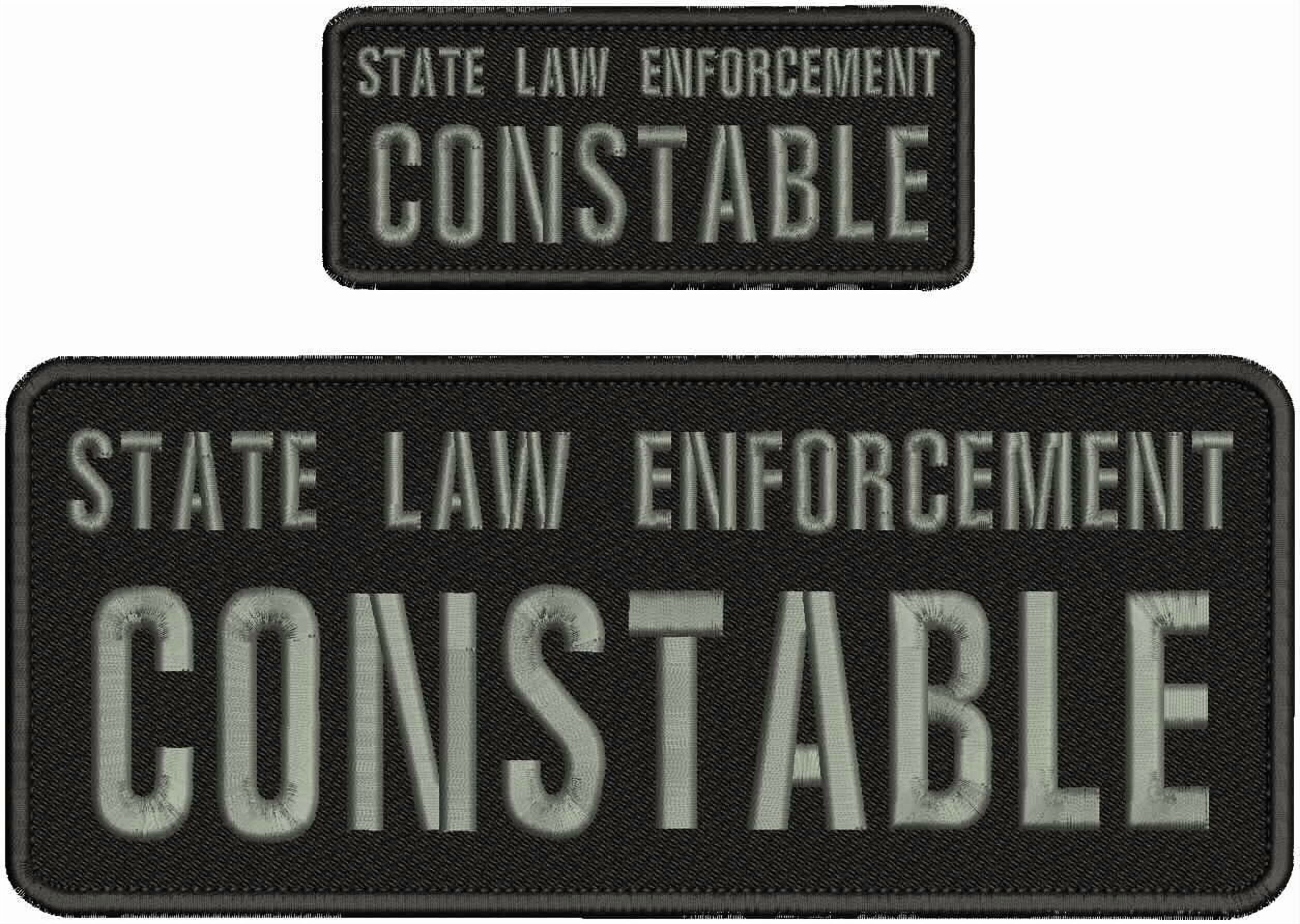 Special Patches Hook On Back Patches for Uniform for State L E ...