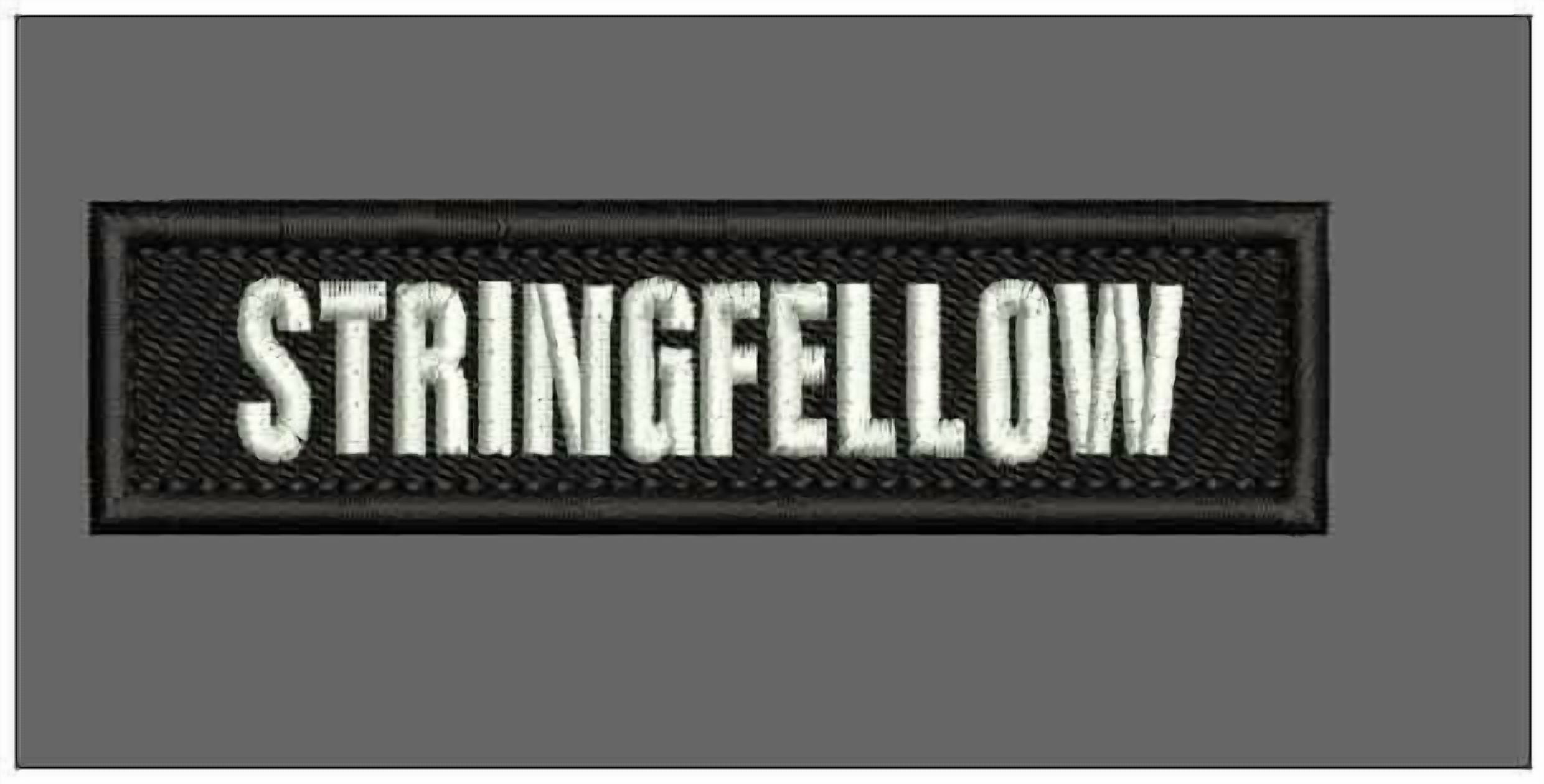 Special Patches Hook On Back Patches for Uniform for Tape Name Emb ...