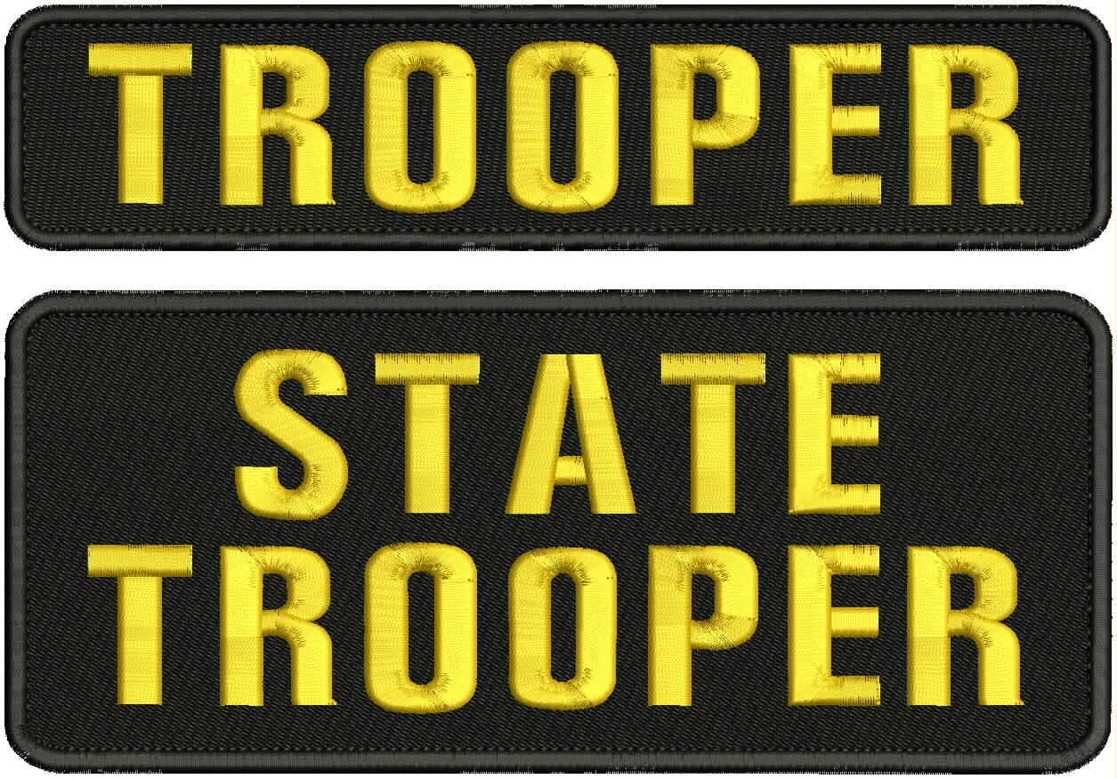 Special Patches Hook On Back Patches for Uniform for Trooper Embroidery ...