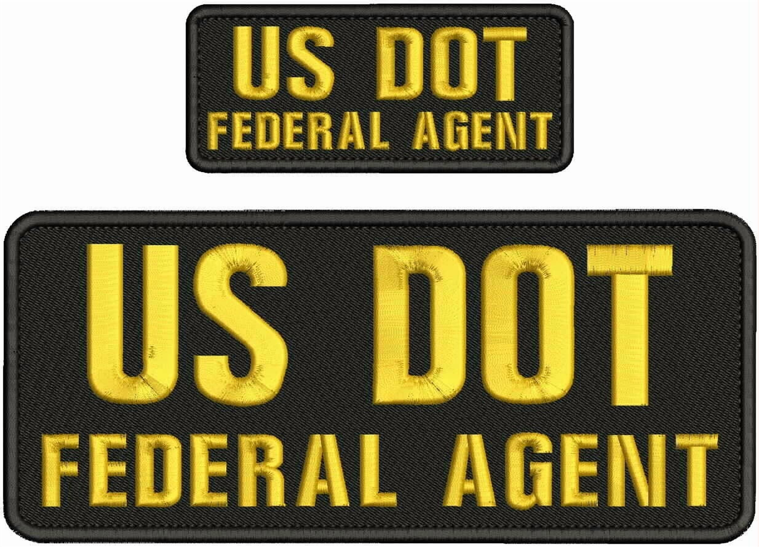 Special Patches Hook On Back Patches for Uniform for Us Dot Federal ...
