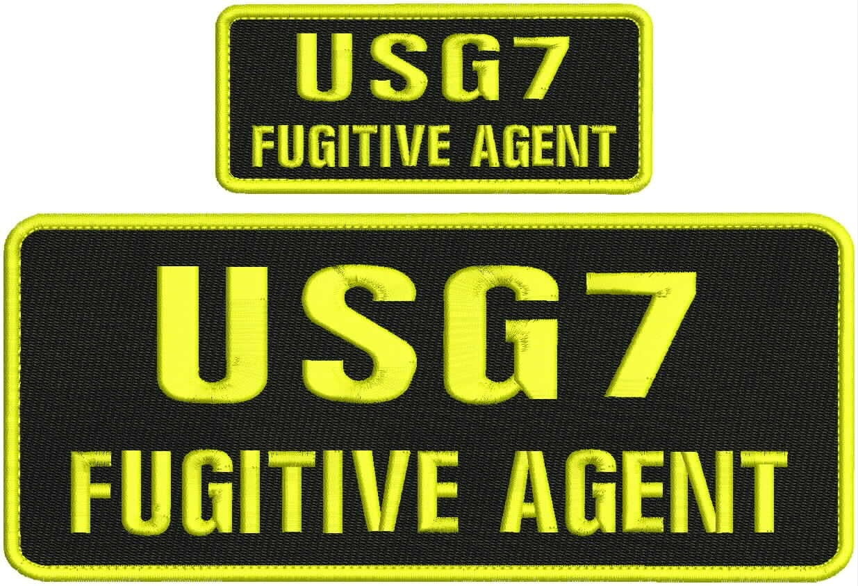Special Patches Hook On Back Patches for Uniform for Usg7 Fugitive ...