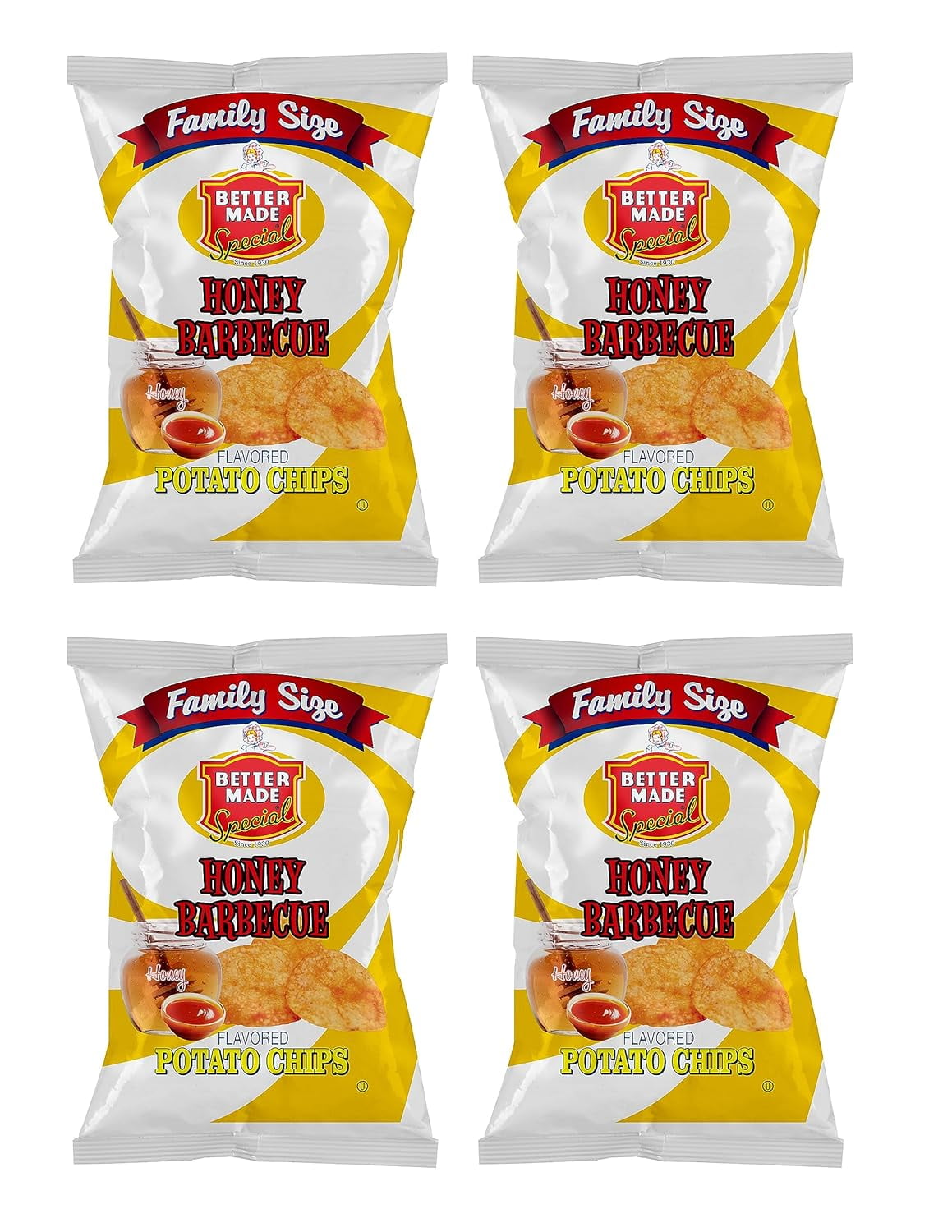 Special Potato Chips - (4) x 8.5-10oz Bags - (Pack of 4) - Choose Your ...