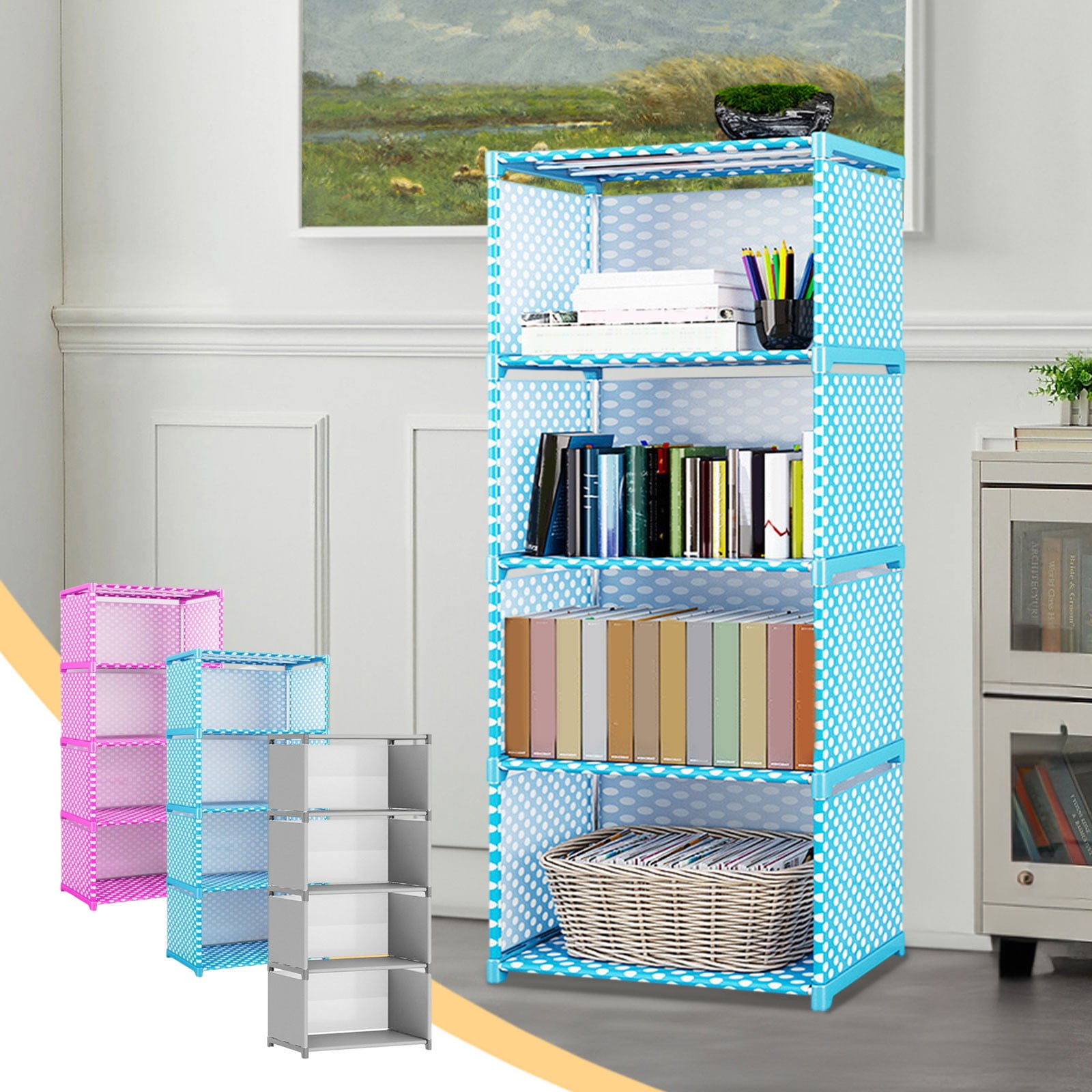 Special Price – Limited Time, Children’s DIY Bookshelf, Multi-Layer ...