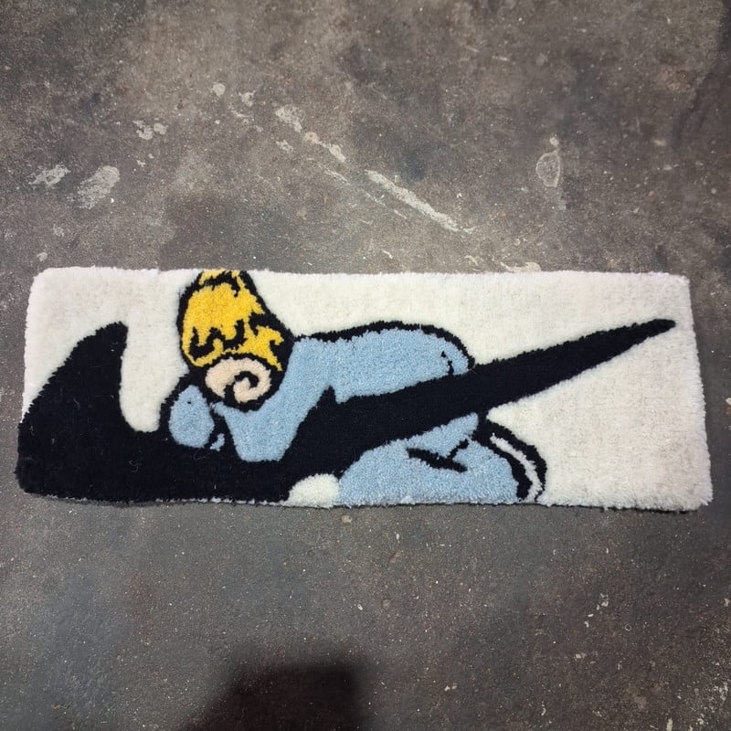 Special Rugs "Sleeping Bart Simpson Rug – Cozy Cartoon Vibes for Your ...