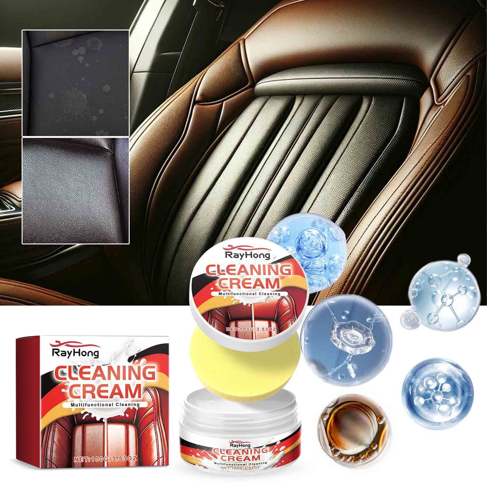 Special Savings, Car Leather Care Paste - Interior Seats and Dashboard Leather Cleaner,Stain ...