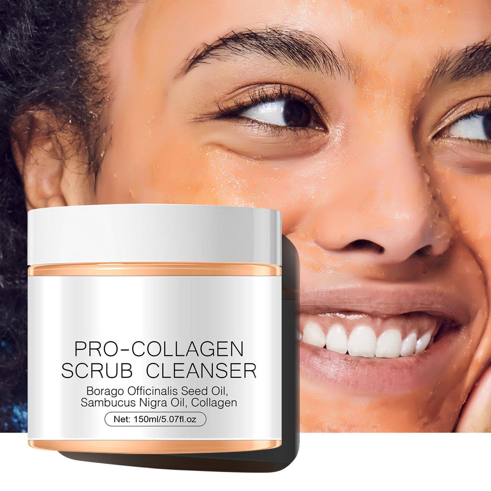 Special Savings, Collagen Scrub Cleanser, 3-in-1 Exfoliating Facial ...