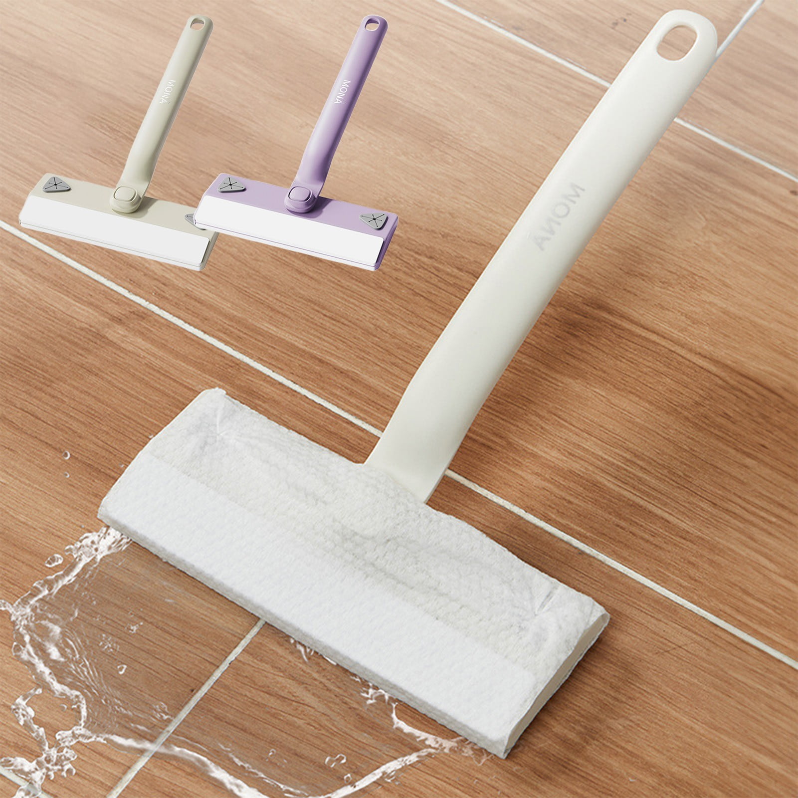 Special Savings, Disposable Wet Mop with Electrostatic Dirt Removal, Convenient Hand-Wash ...