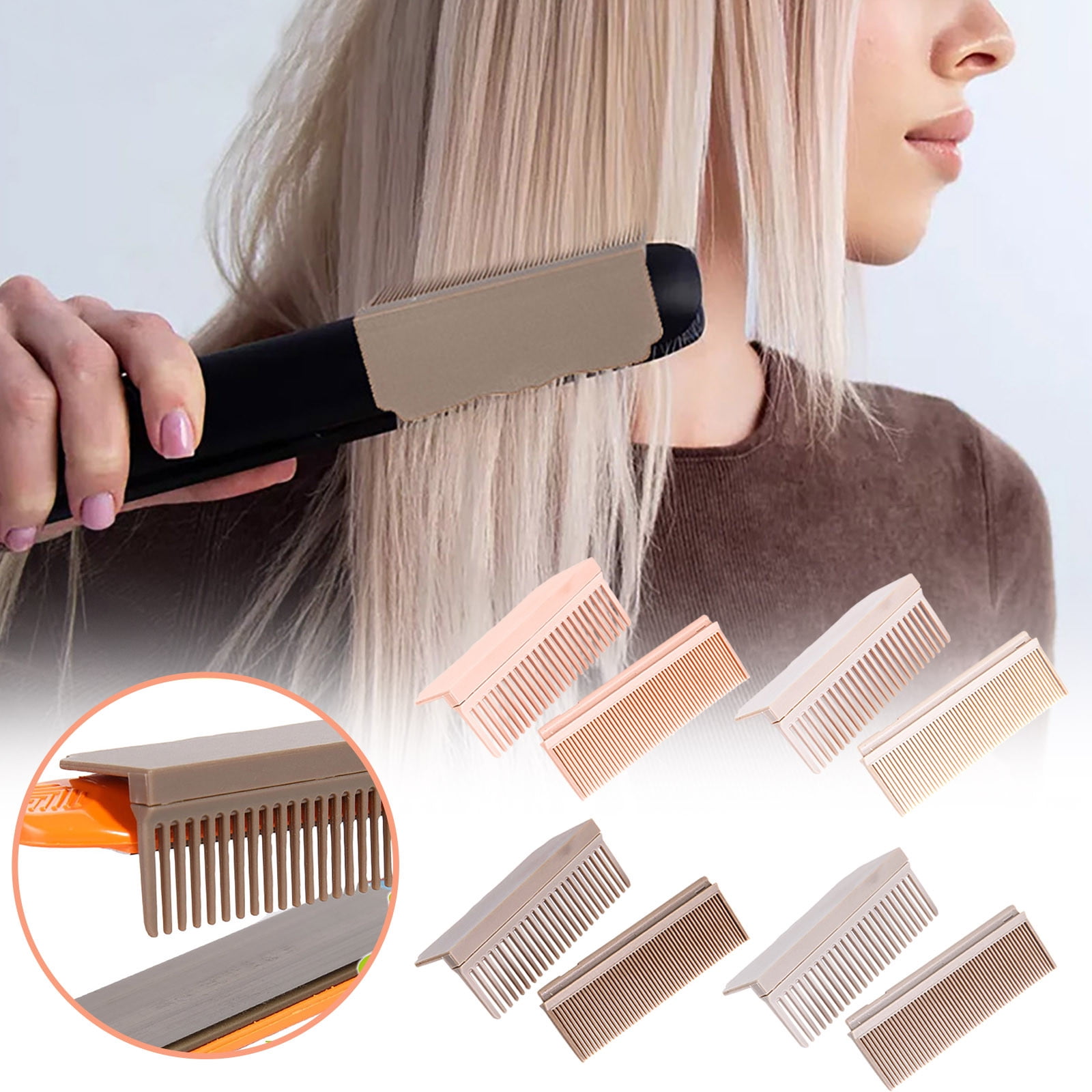 Special Savings, Electric Hair Straightener CombHeat-Resistant ...