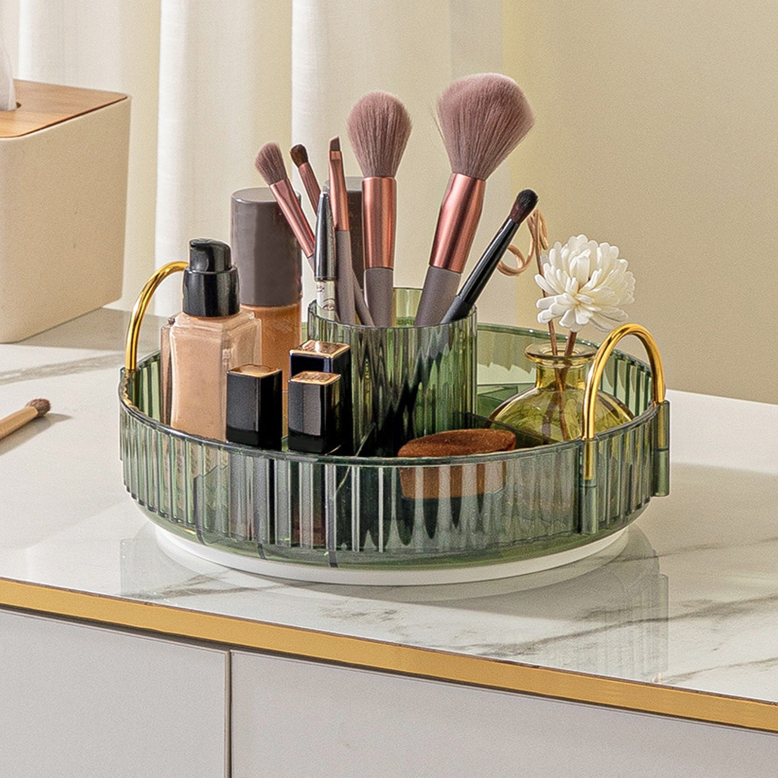 Special Savings, Rotating Makeup Organizer - Desktop Dressing Table ...