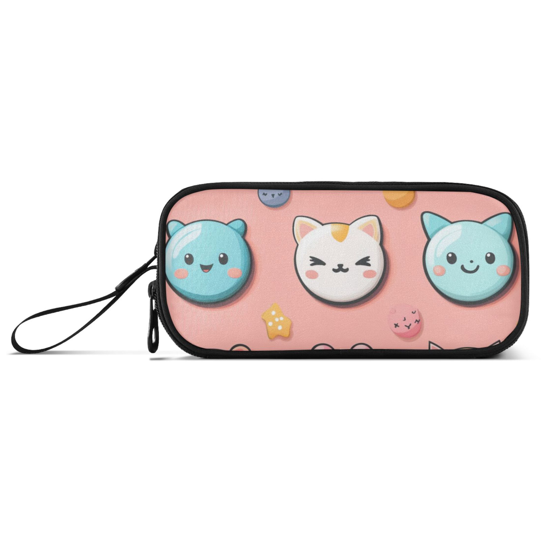 Special Shaped Cute Animal Badges Pencil Case Stationary Holder Pen Bag ...