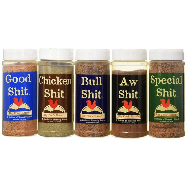 Special Shit - Shit Load Big 5 Sampler (Pack of 5 Seasonings with 1 ...