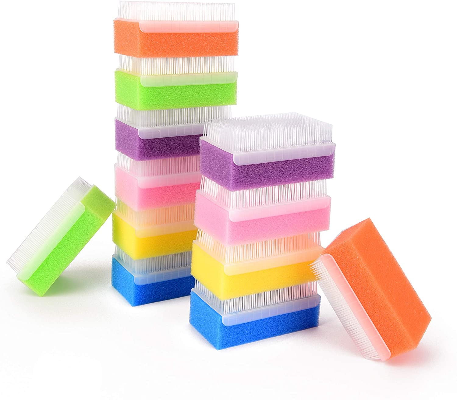 Special Supplies (12 Pack) Baby Bath Sponges Soft Foam Scrubber with ...