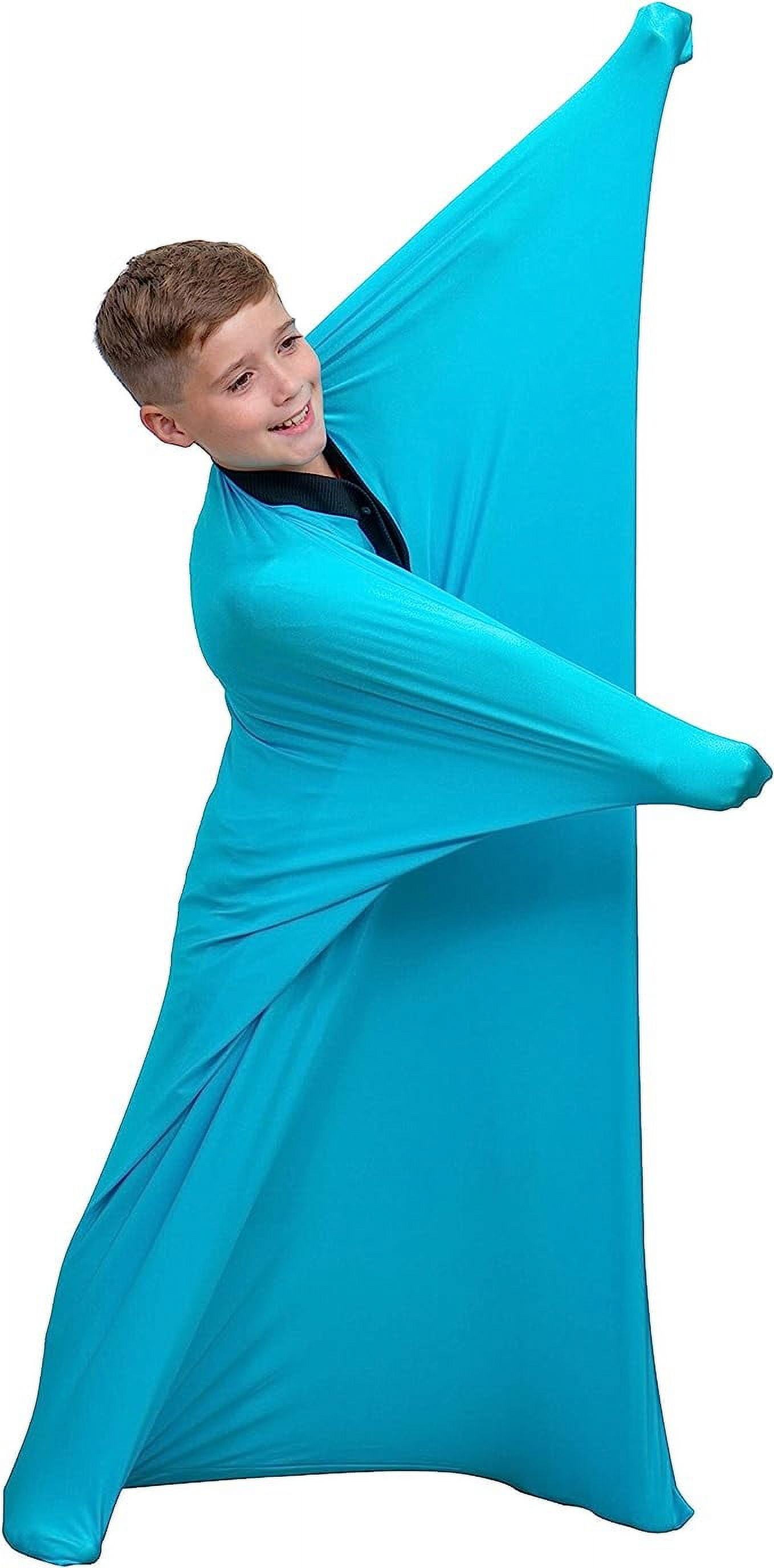 "Special Supplies Blue Sensory Body Sock, Calming Pressure Wrap for ...