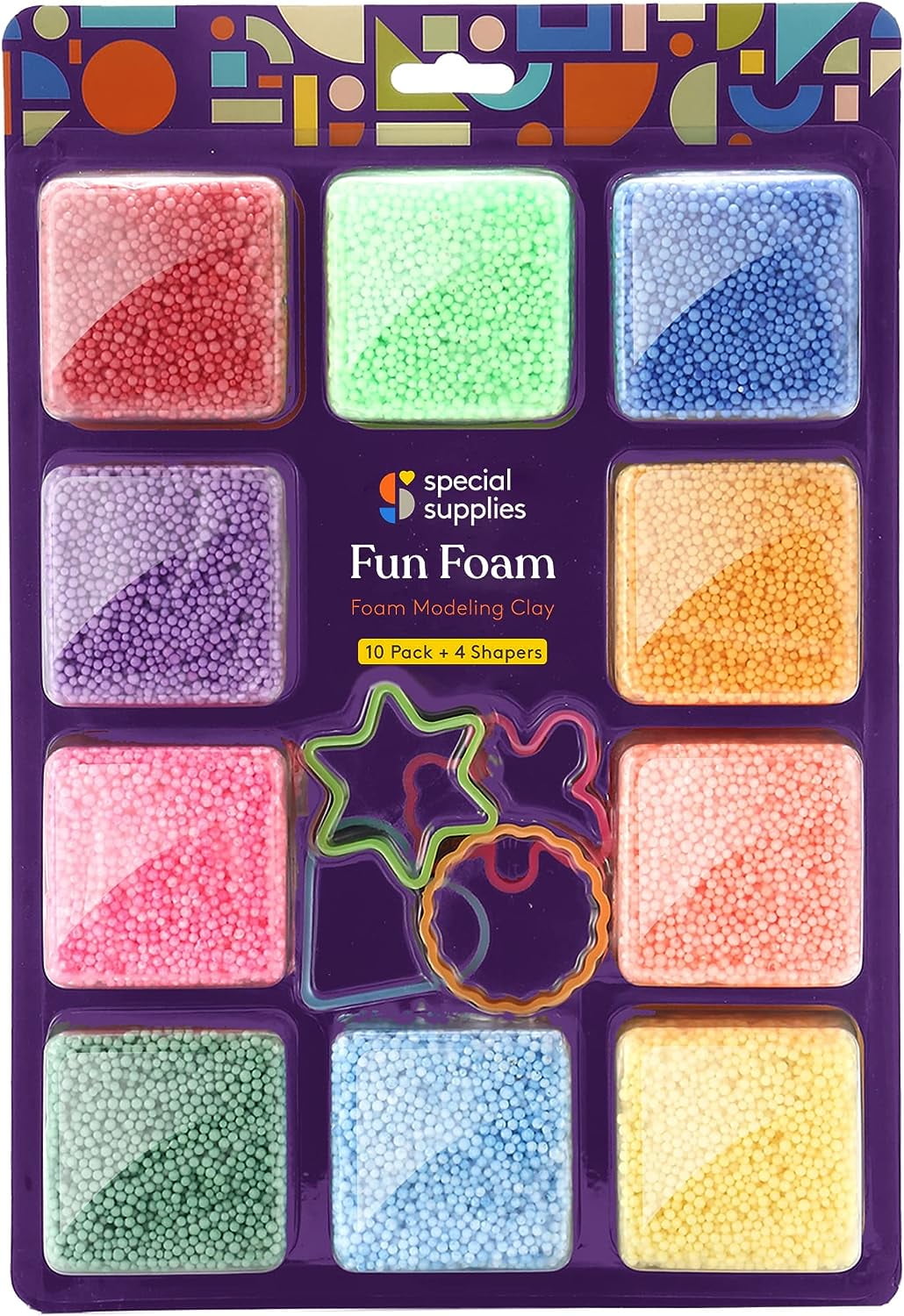 Special Supplies Fun Foam Modeling Foam Beads Play Kit, 10 Blocks ...
