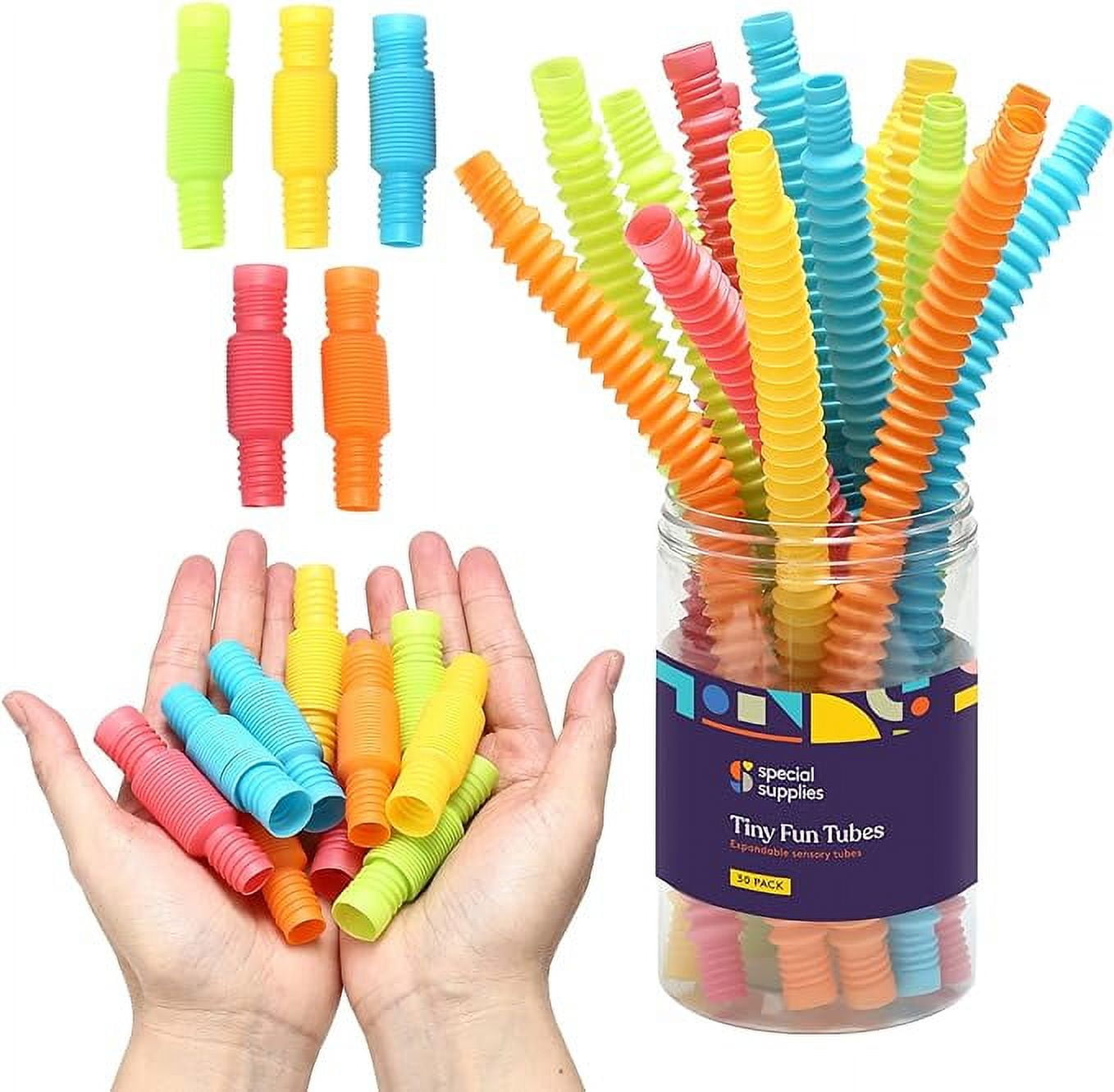 Special Supplies Fun Pull and Stretch Tubes for Kids - Pop, Bend, Build ...
