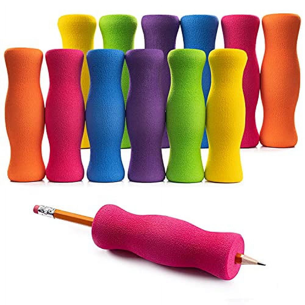 Special Supplies Soft Foam Pencil Grips for Kids & Adults, Ergonomic ...