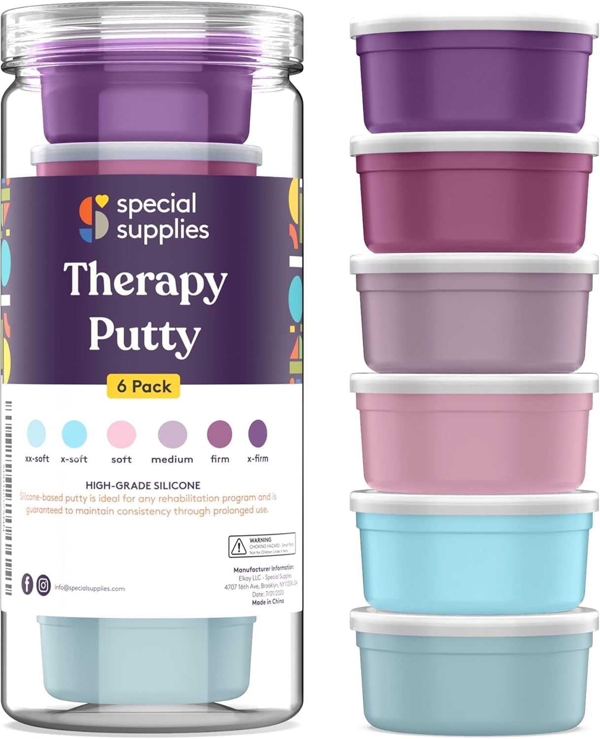 Special Supplies Therapy Putty for Kids and Adults - Resistive Hand ...