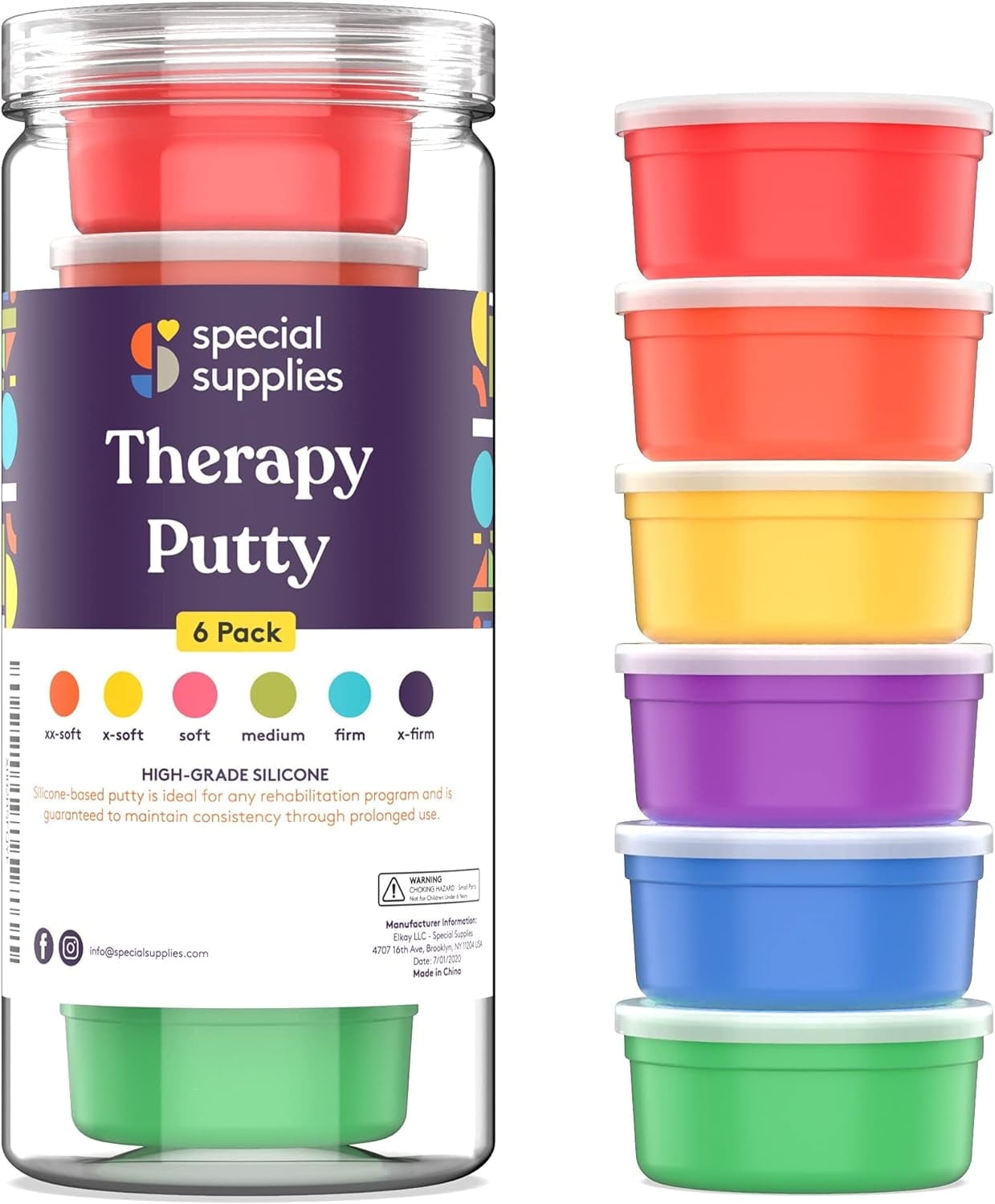 Special Supplies Therapy Putty for Kids and Adults - Resistive Hand ...