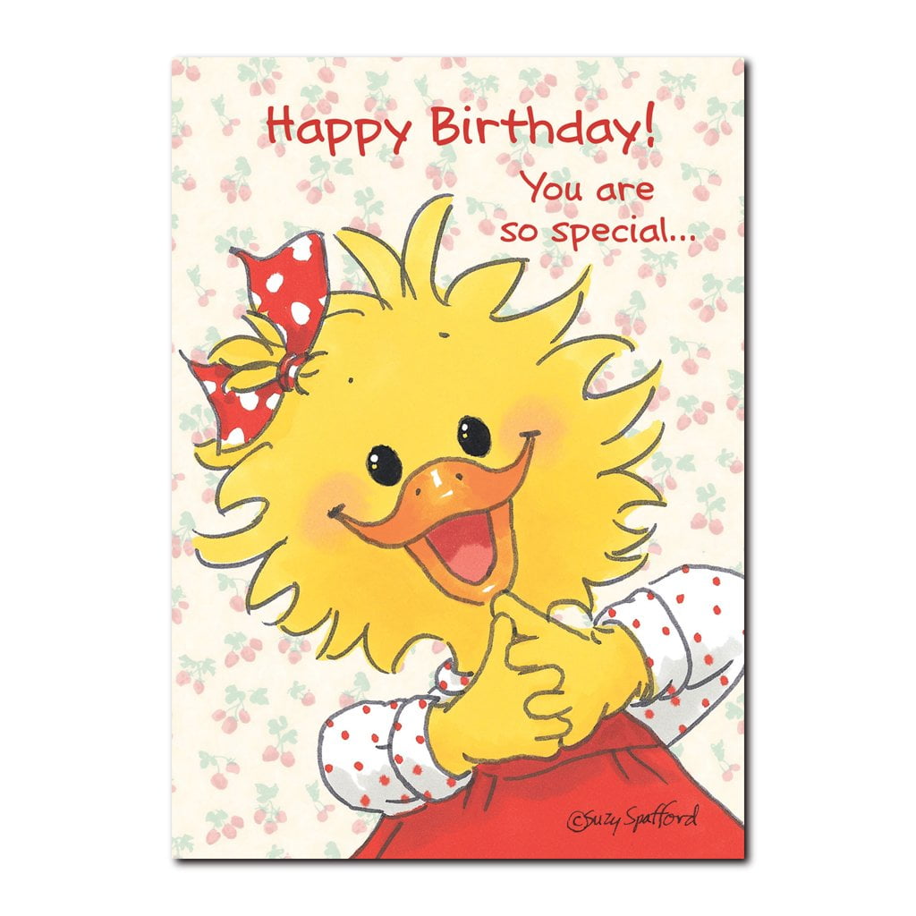 Special Suzy Ducken Birthday Greeting Card - Walmart.com