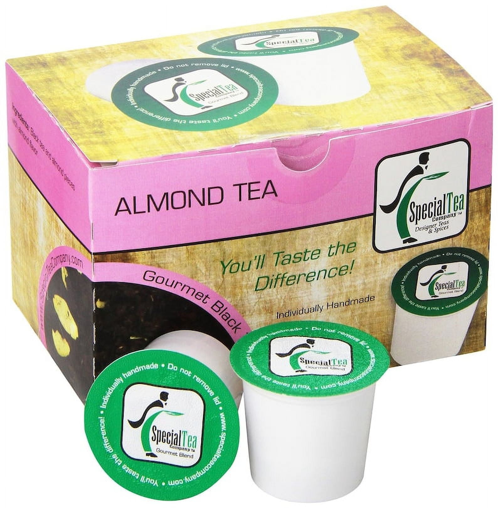 Special Tea Almond Black Tea Single Serve Cups - Walmart.com